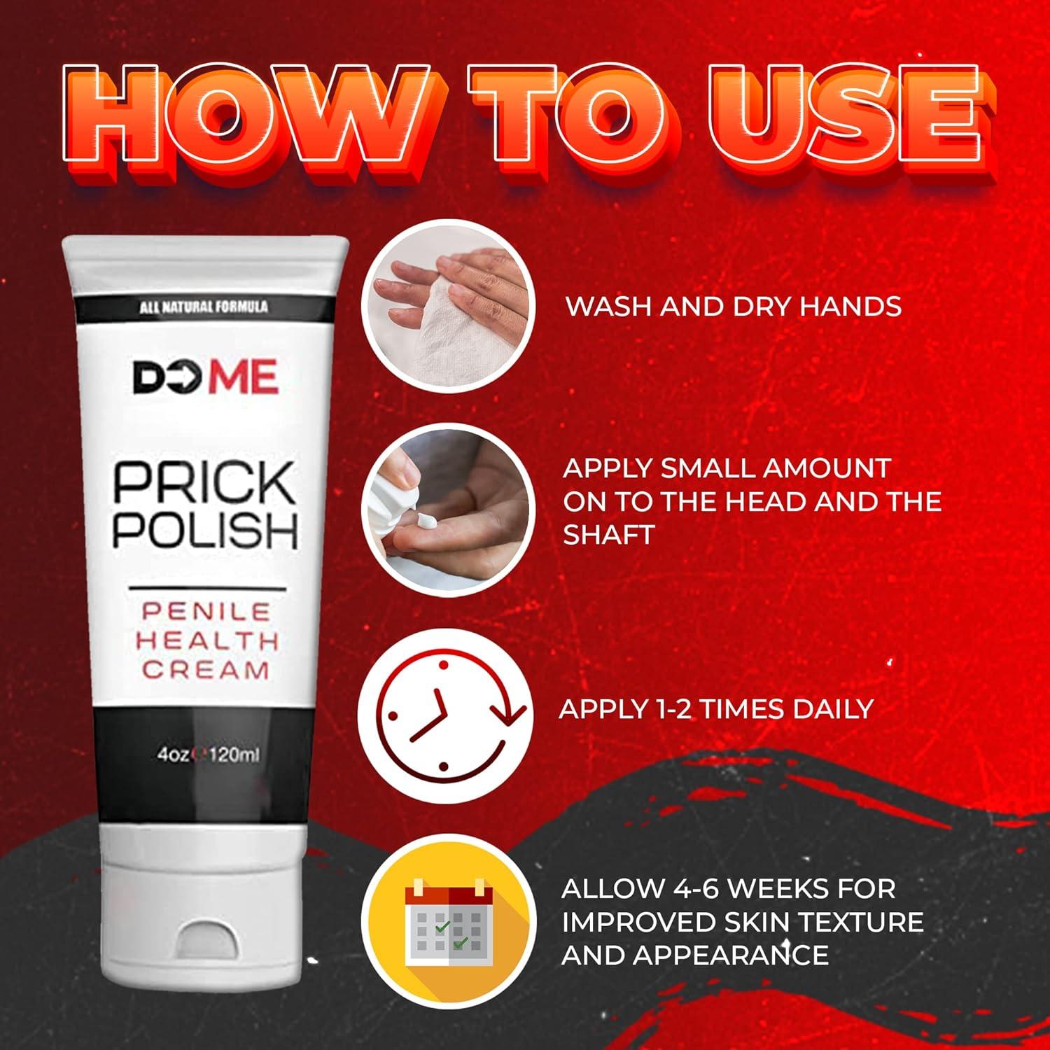 Do Me Premium Penile Health Cream - All Natural Moisturizing Lotion for ...