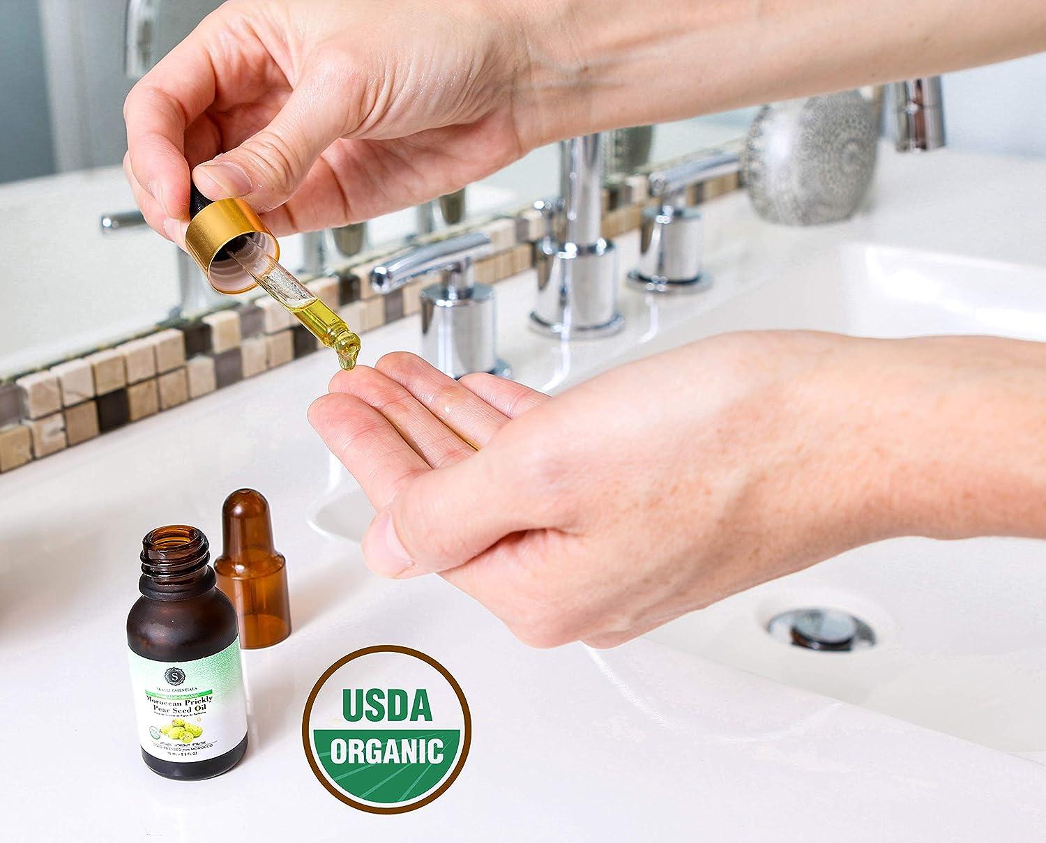 Skalli Essentials Organic Moroccan Prickly Pear Seed Oil | Anti-Aging ...