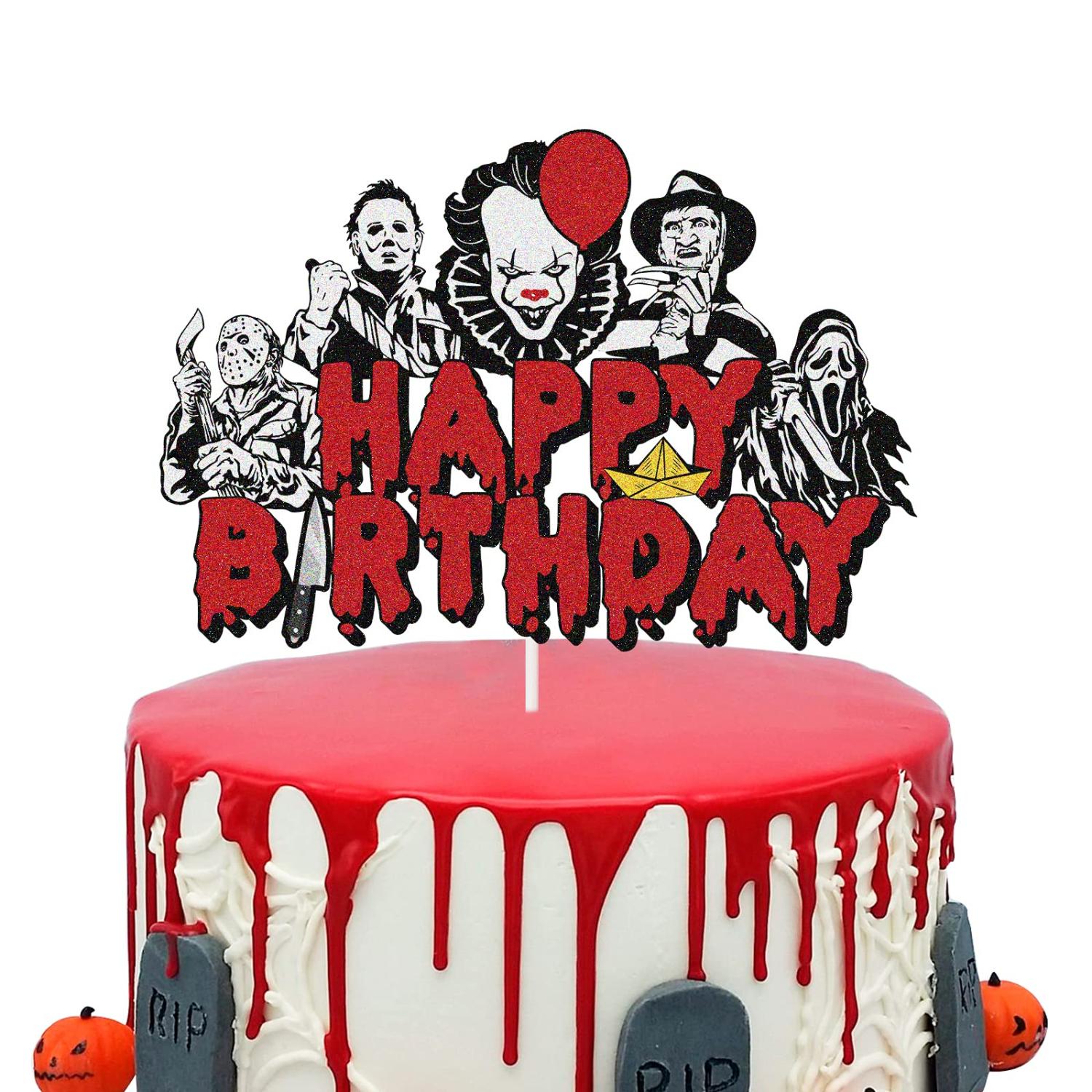 horror cake topper | Buy Now with Express International Delivery ...