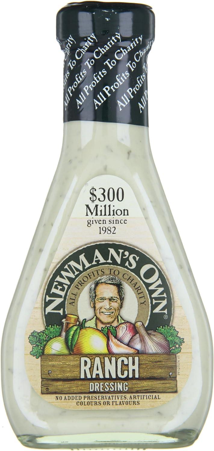 Newman's Own Ranch Dressing 250ml - Delicious and Creamy Dressing for ...