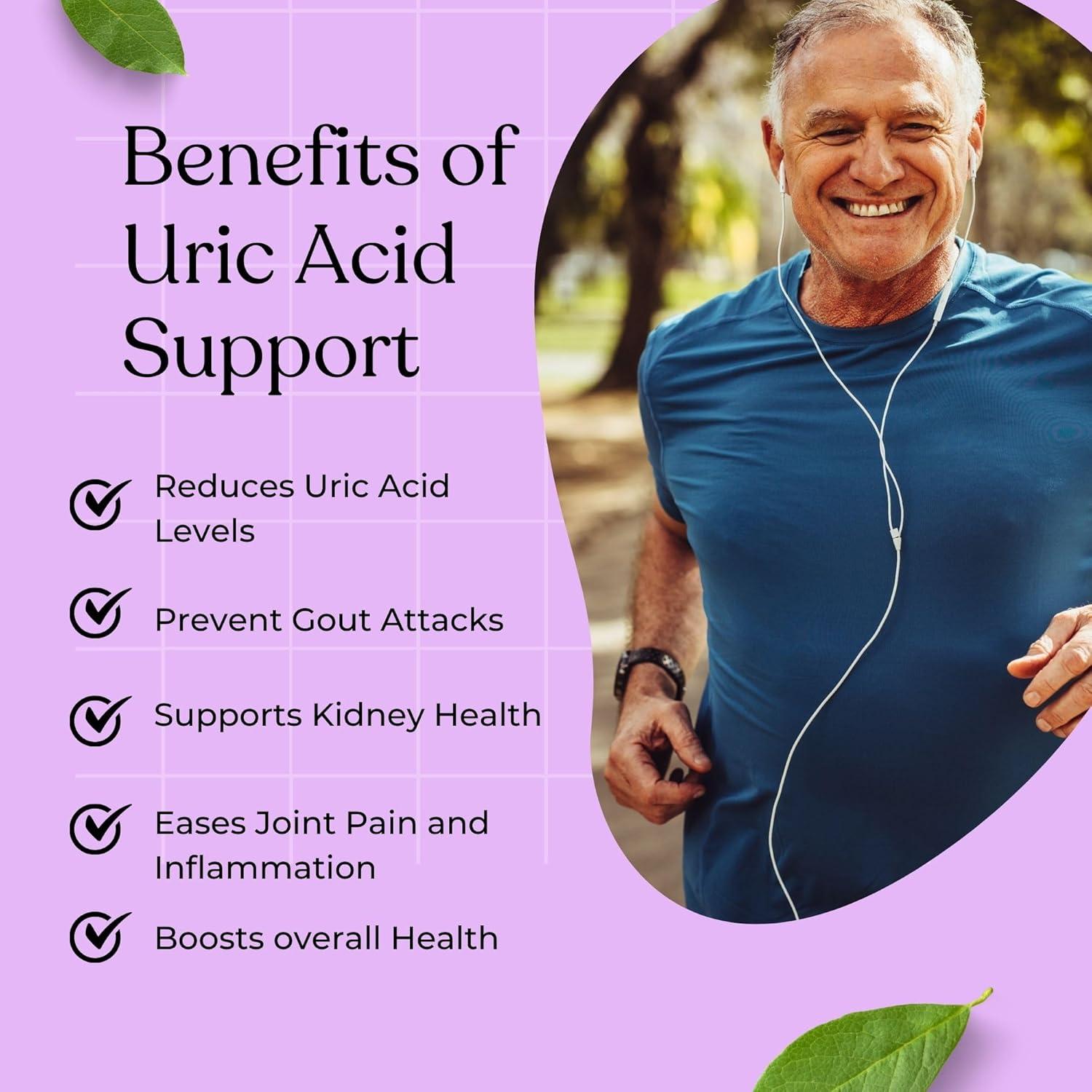 Uric Acid Support Advanced Formula - Detox & Balance Uric Acid Levels ...