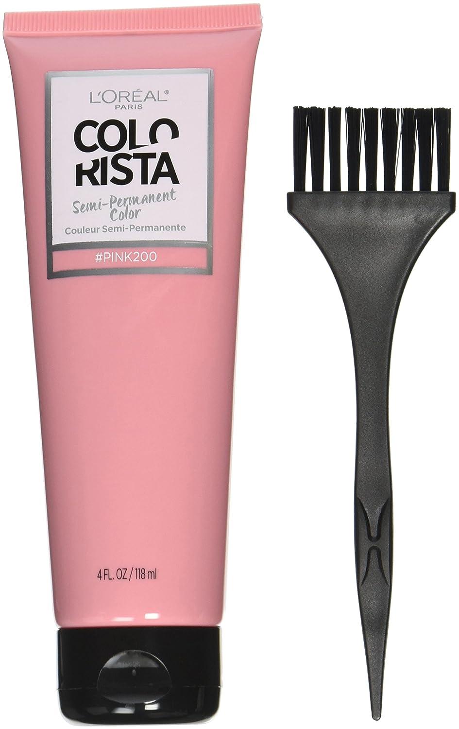 L'Oreal Paris Colorista Pink Semi-Permanent Hair Color - For Light ...