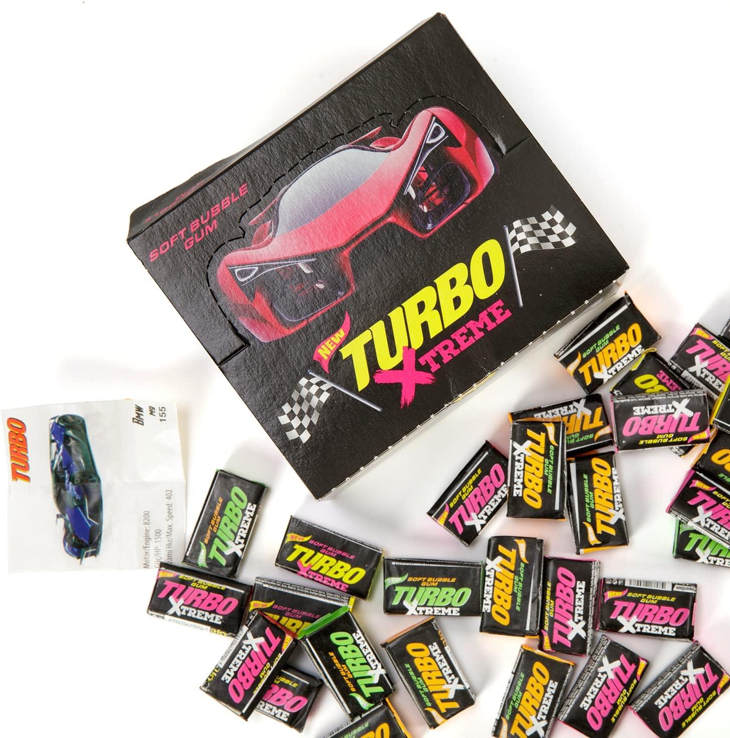 Chewing Gum Turbo Xtreme Soft Bubble Gum Retro Gift Imported Birthday ...