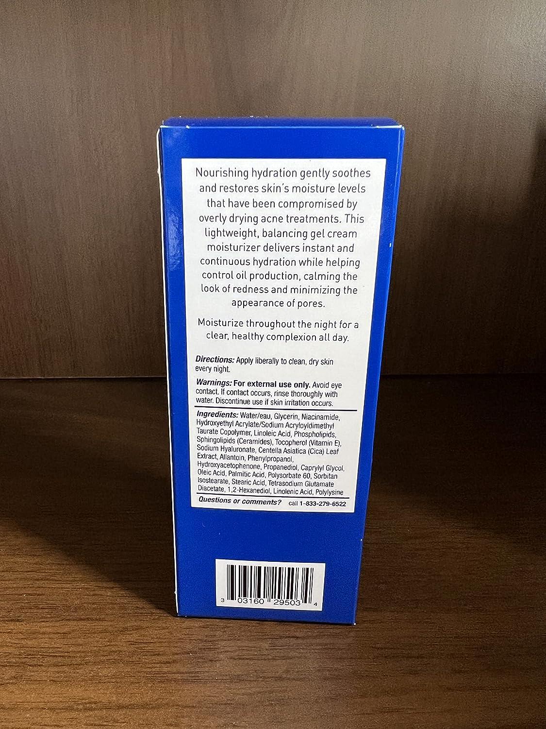 PanOxyl PM Balancing Repair Moisturizer | Hydrating Face Moisturizer ...