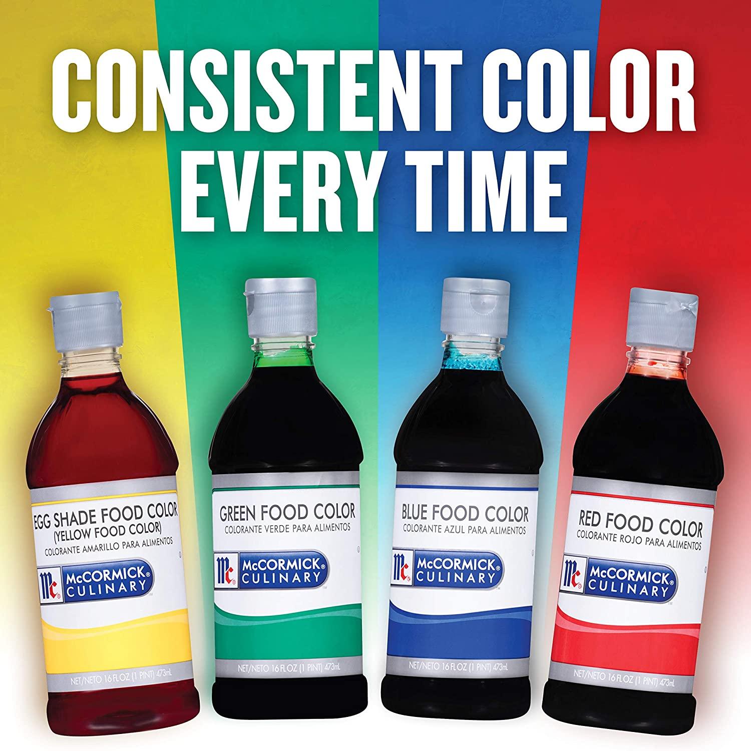 Mccormick Culinary Red Food Coloring 32 fl oz - Rich Red Dye for Cakes ...