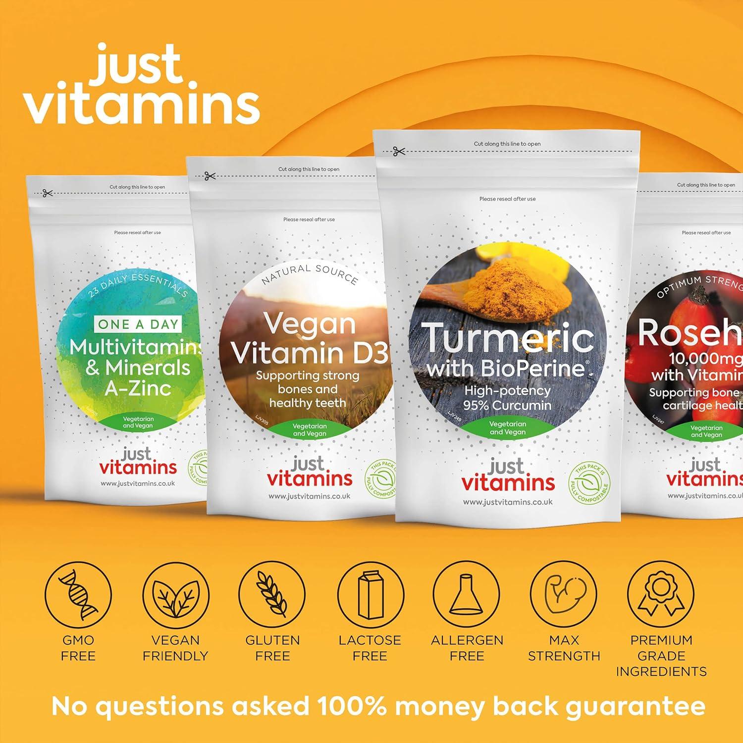 High Strength Turmeric Curcumin 95% + Black Pepper Bioperine 10 000mg ...