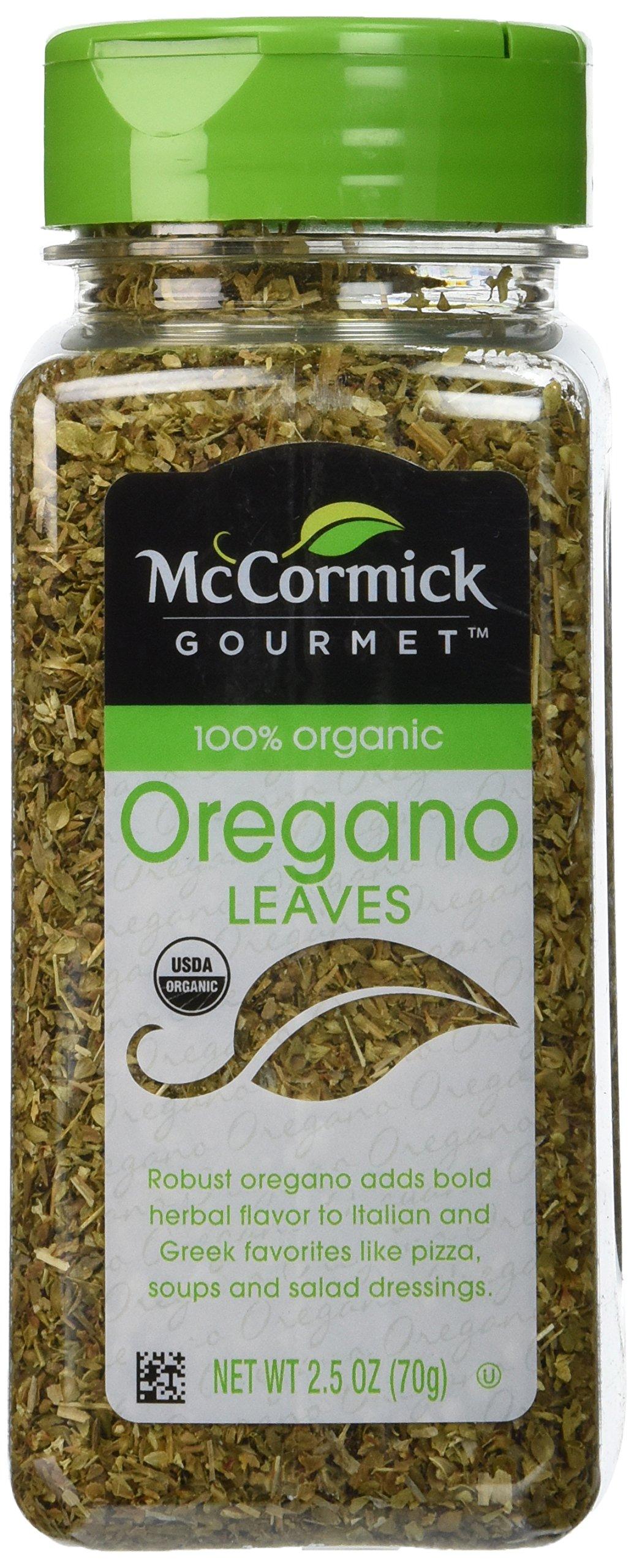 McCormick Gourmet Organic Oregano - 2.5 oz | 100% Natural Spice for ...