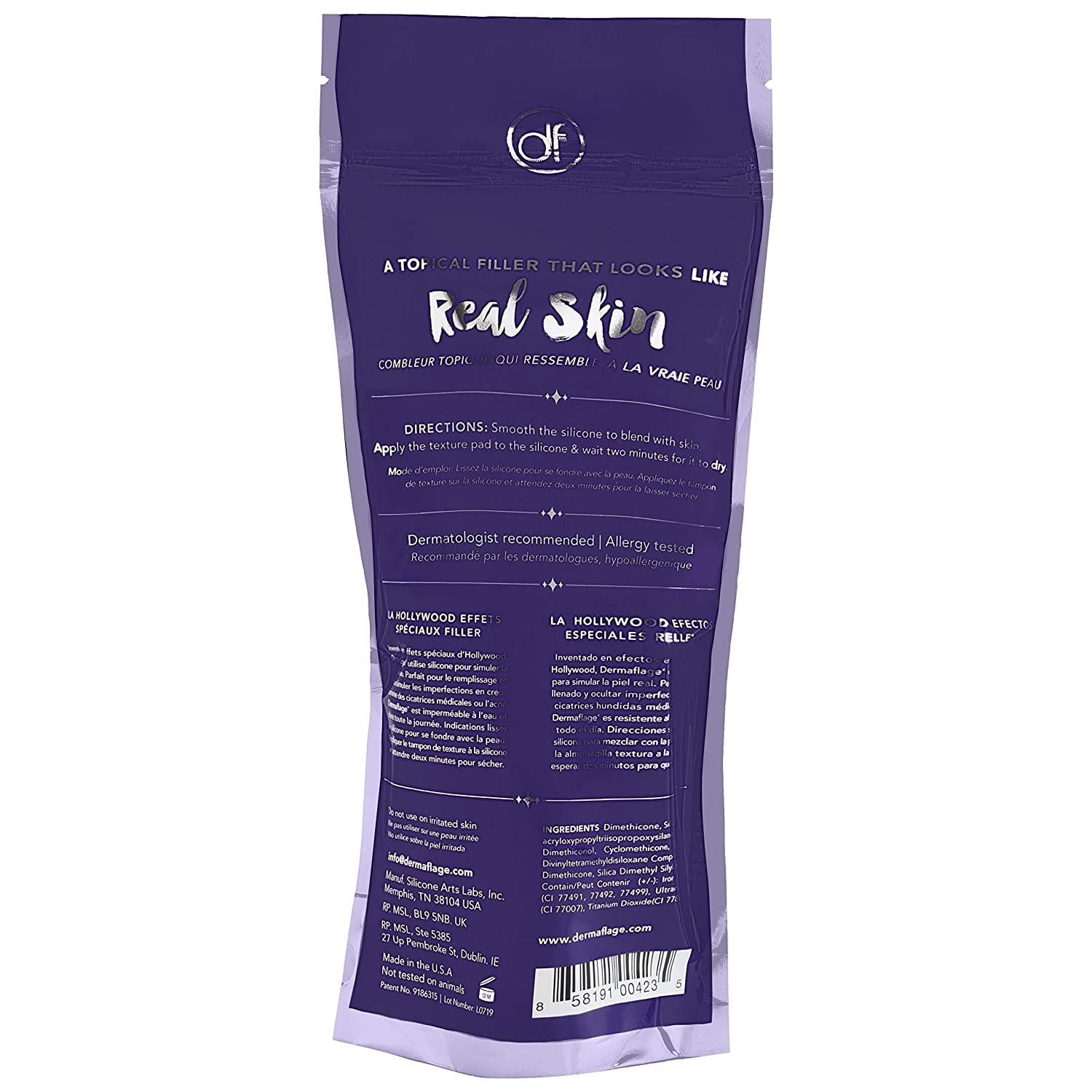 Dermaflage Scar Filler - Acne Scar Concealer Makeup - 1 Month Supply ...