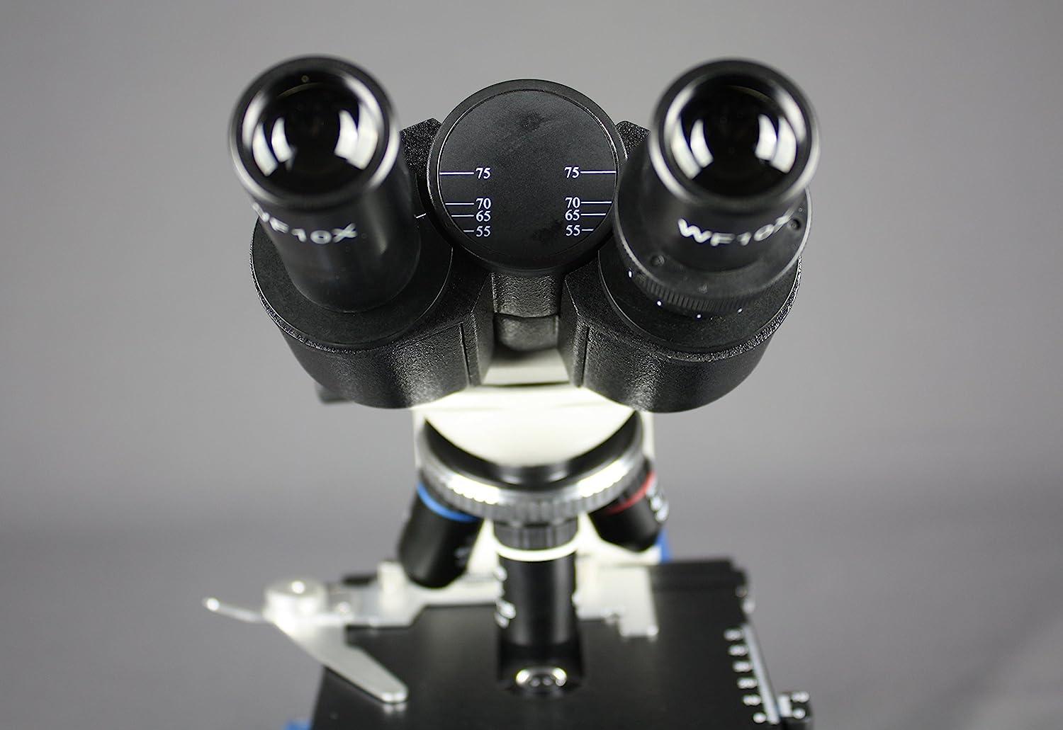 Vision Scientific VMU0005-B Binocular Microscope 10x WF Eyepiece 40x ...