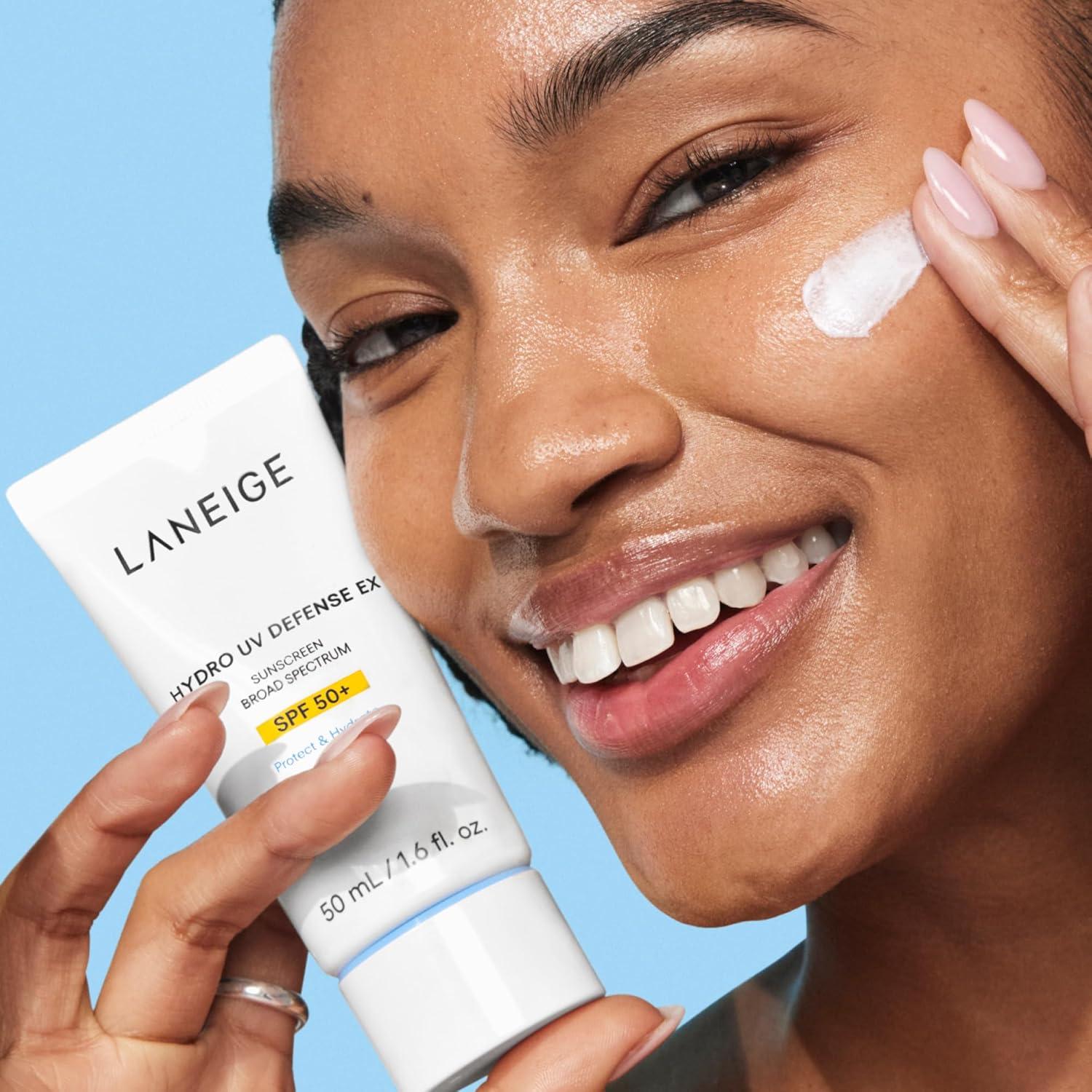 LANEIGE Hydro UV Defense SPF 50+ Lightweight Daily Sunscreen - 1.6 fl ...
