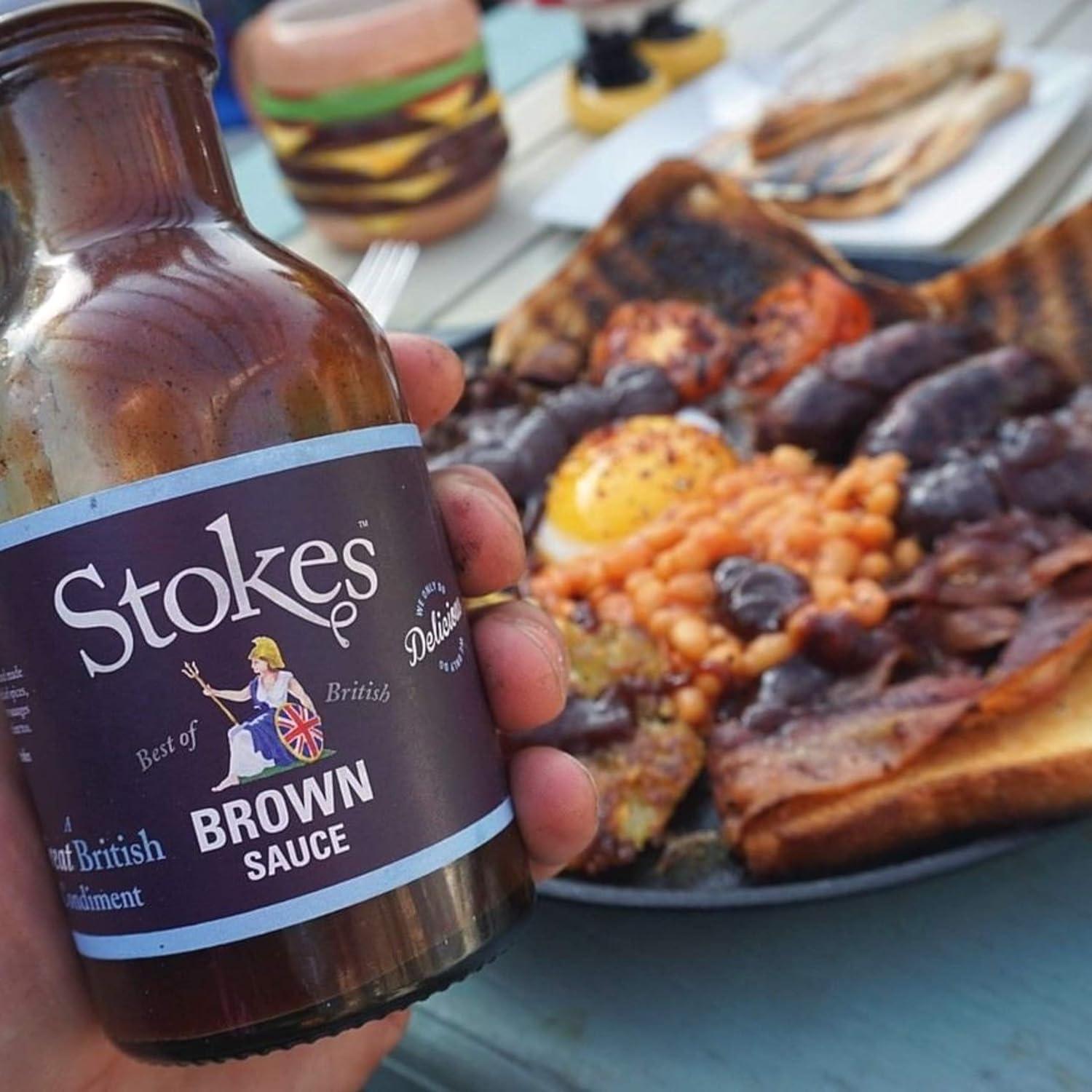 Stokes Brown Sauce 3x320g - Delicious Condiment Trio for Savory ...