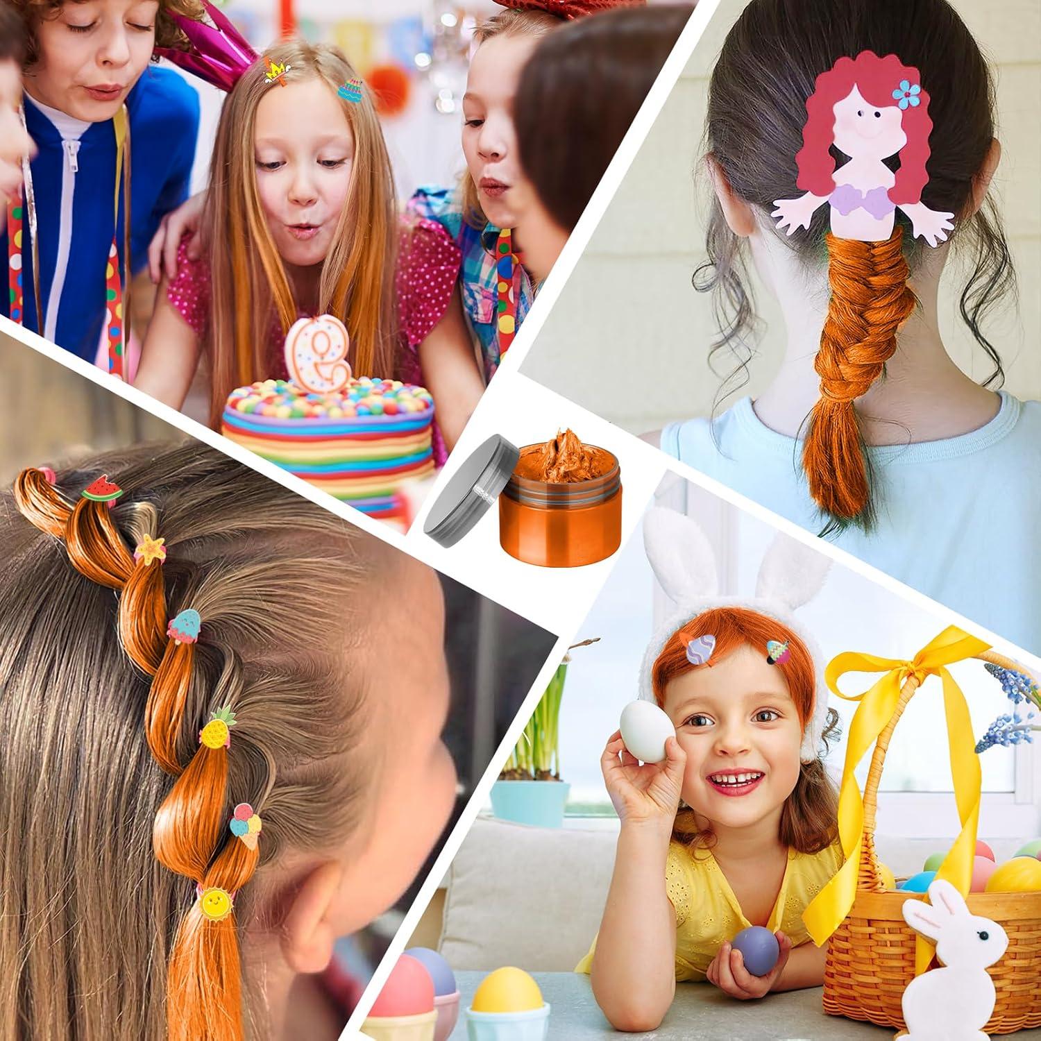 diy temporary hair dye with food coloring