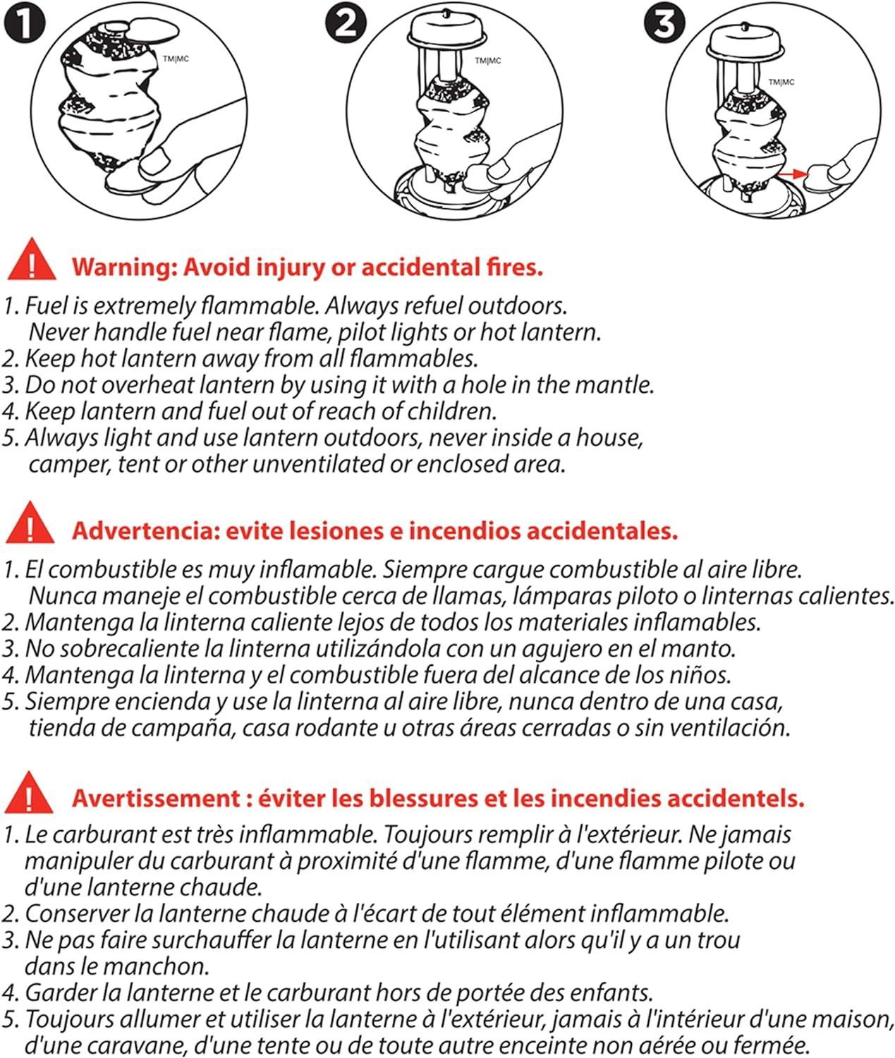 Coleman #95 Insta-Clip Mantle 2-pack (4 Total) - Accordion Shape, Easy ...