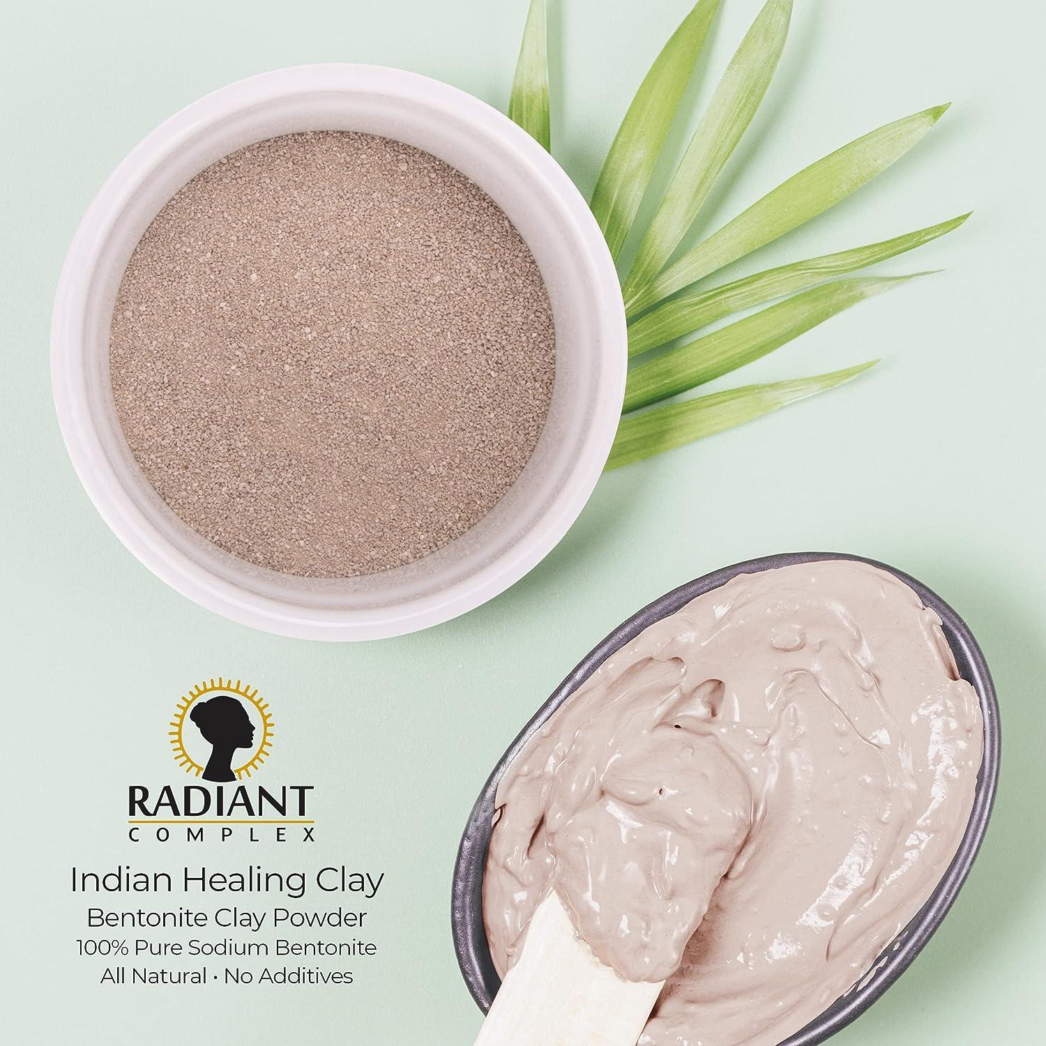 Sodium Bentonite Clay Powder - Indian Healing Clay - 100% Pure - DIY ...