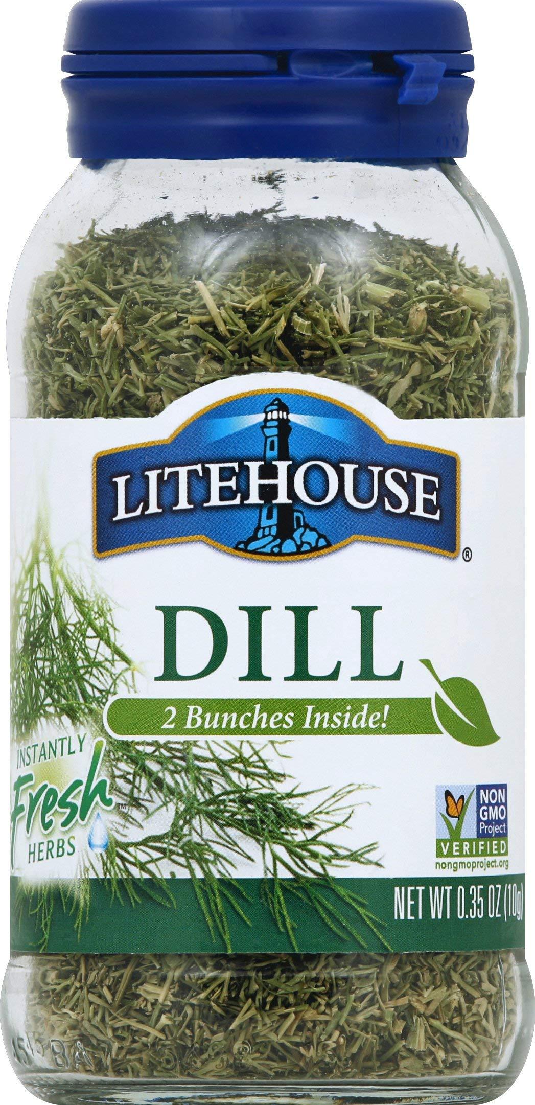 Litehouse Dill 0.35 Oz: Fresh and Flavorful Herb for Culinary Delights ...