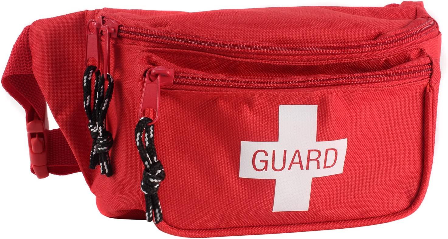 Ever Ready First Aid Fanny Pack with Whistle - Lifeguard Hip Pack | Buy ...