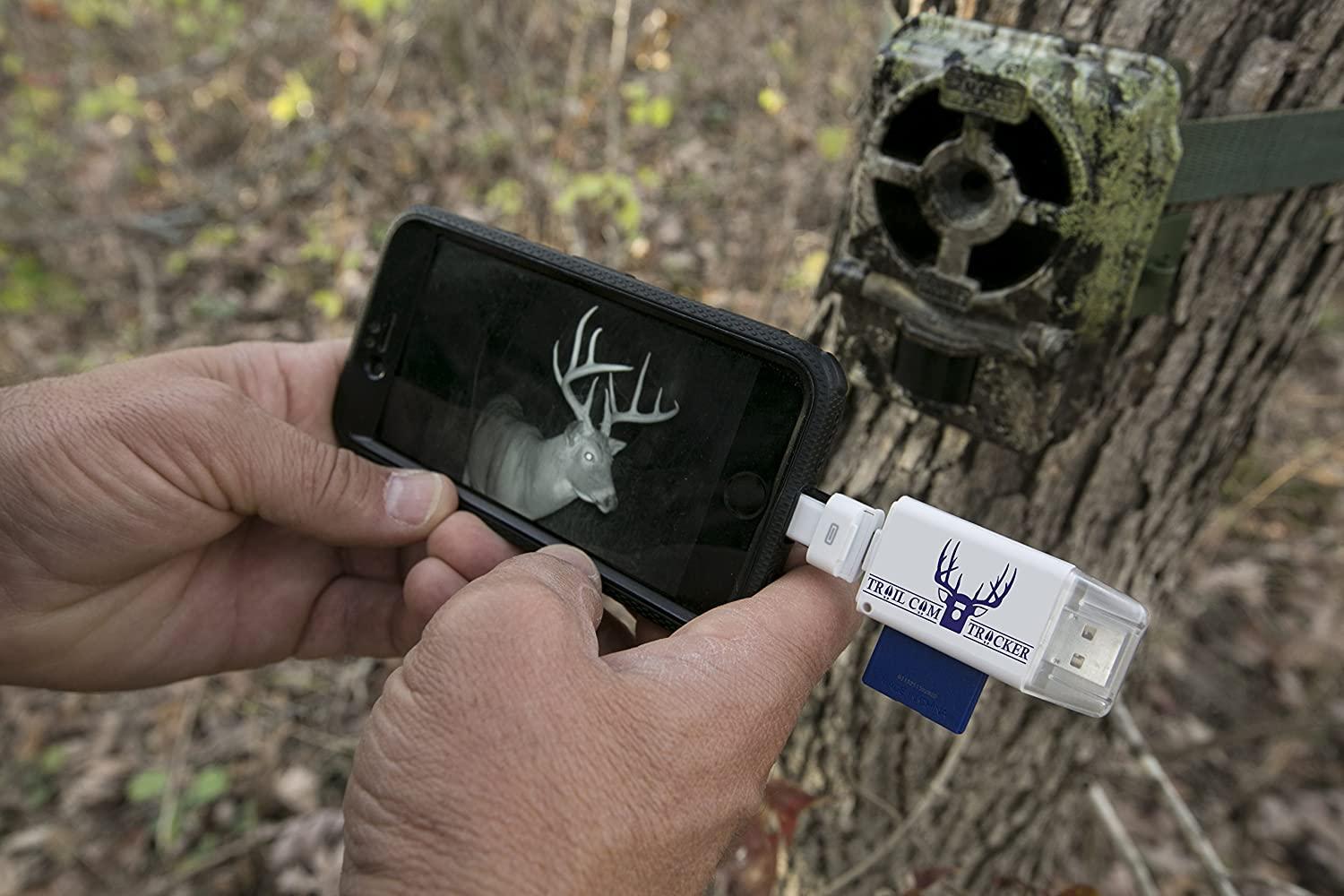 Trail Cam Tracker SD Card Reader for iPhone & Android - Fastest Game ...