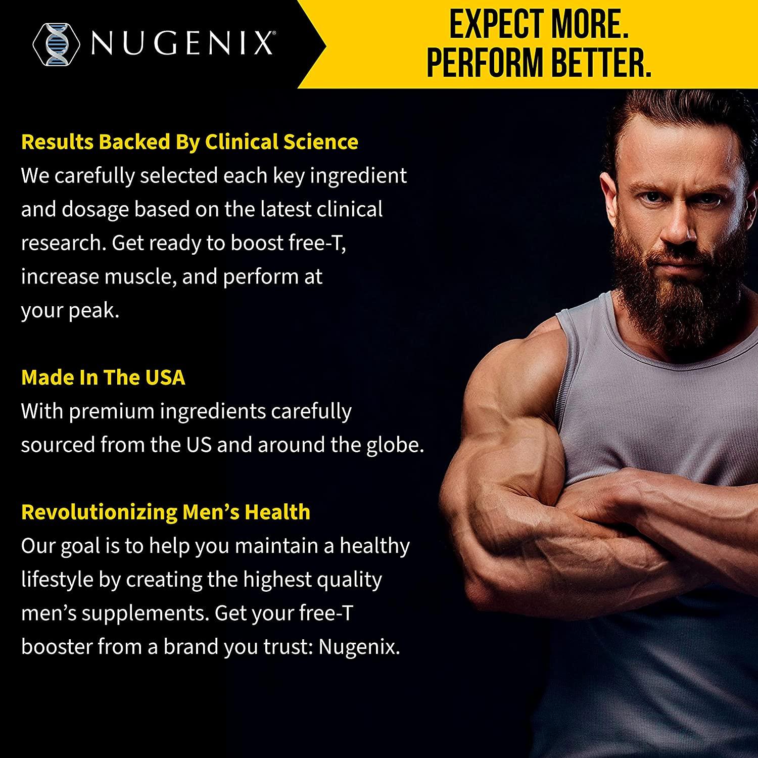 Nugenix Total-T Men's Testosterone Boosting - 90 Capsules | Buy Now ...