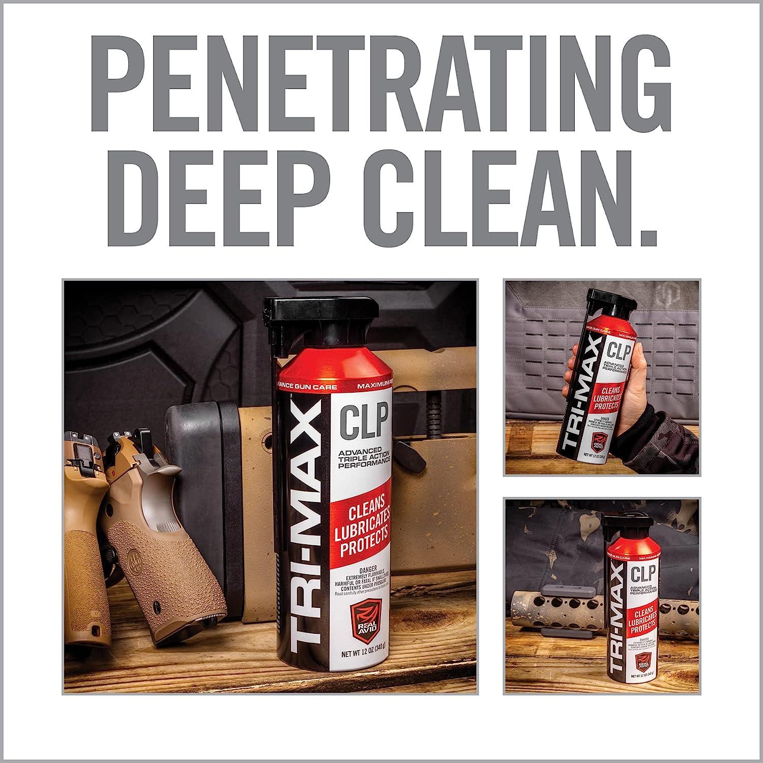 Real Avid CLP Gun Cleaner and Lubricant | 3 in 1 Oil Gun Cleaner and ...