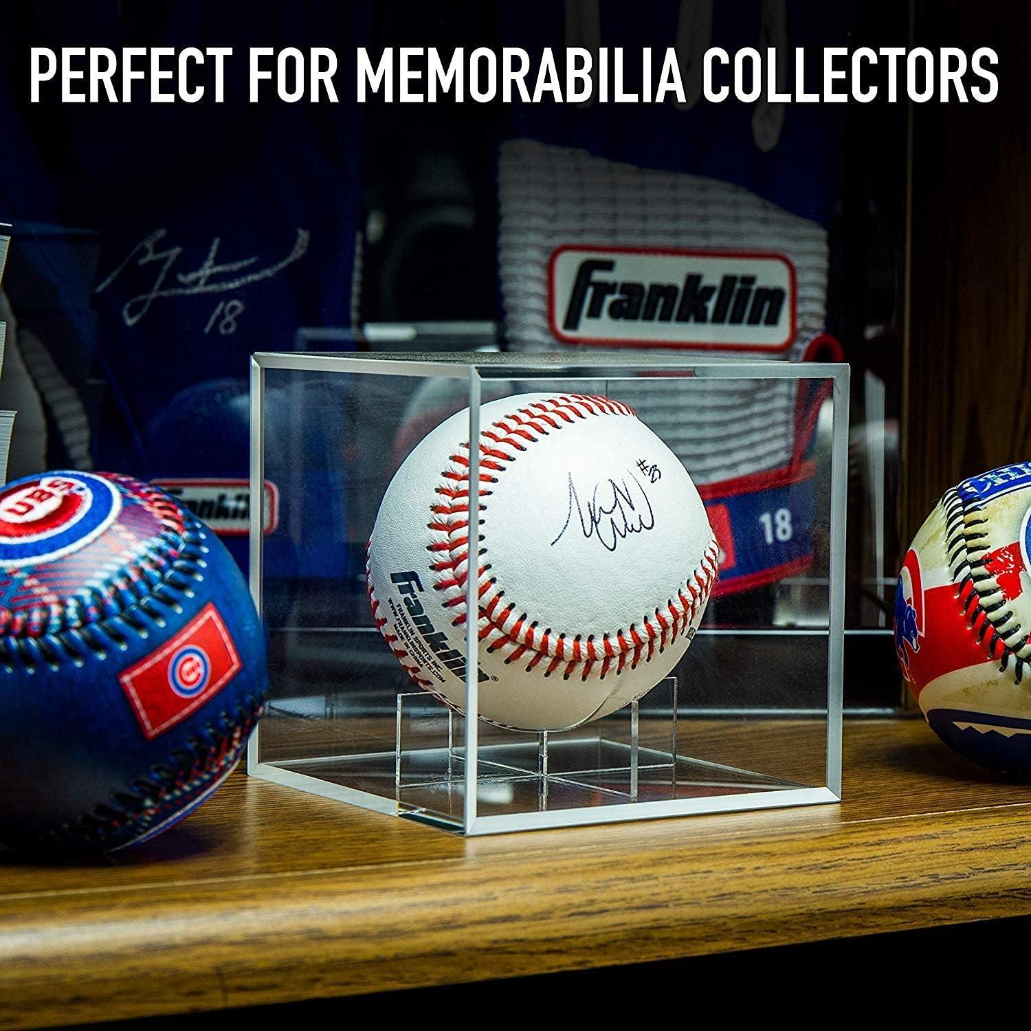 UV Protected Acrylic Baseball Display Case - Official Size Ball Holder ...