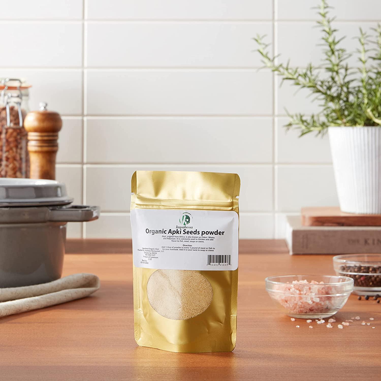 Organic Akpi Seed Powder - 2 oz | KOPABANA | Buy Now with Express ...