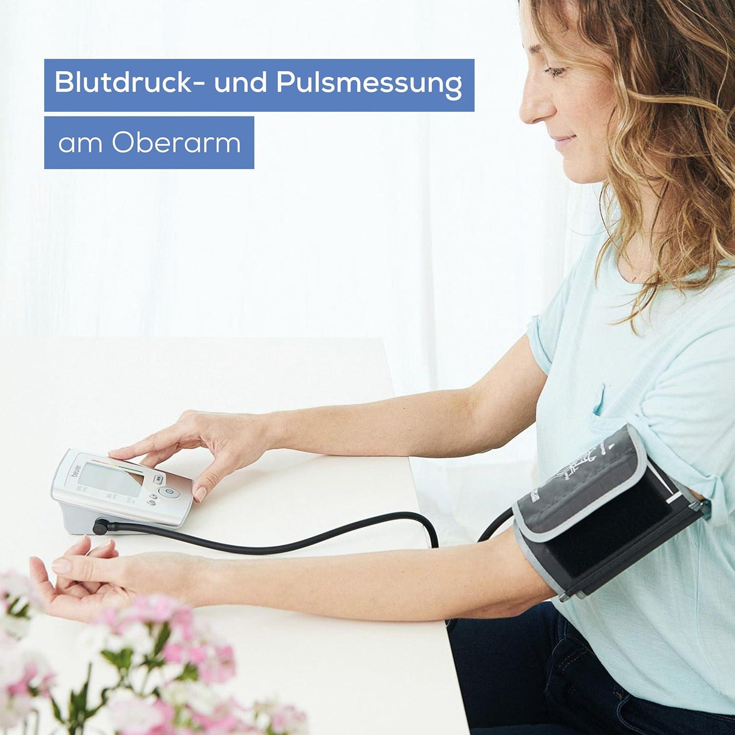 Beurer BM 35 Upper Arm Blood Pressure Monitor - Accurate Risk Indicator ...