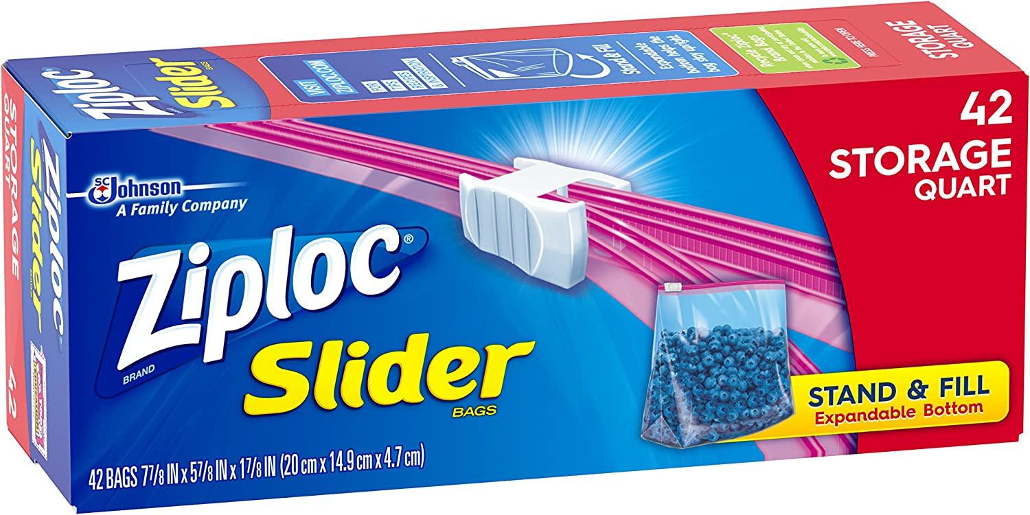 Ziploc Slider Bags