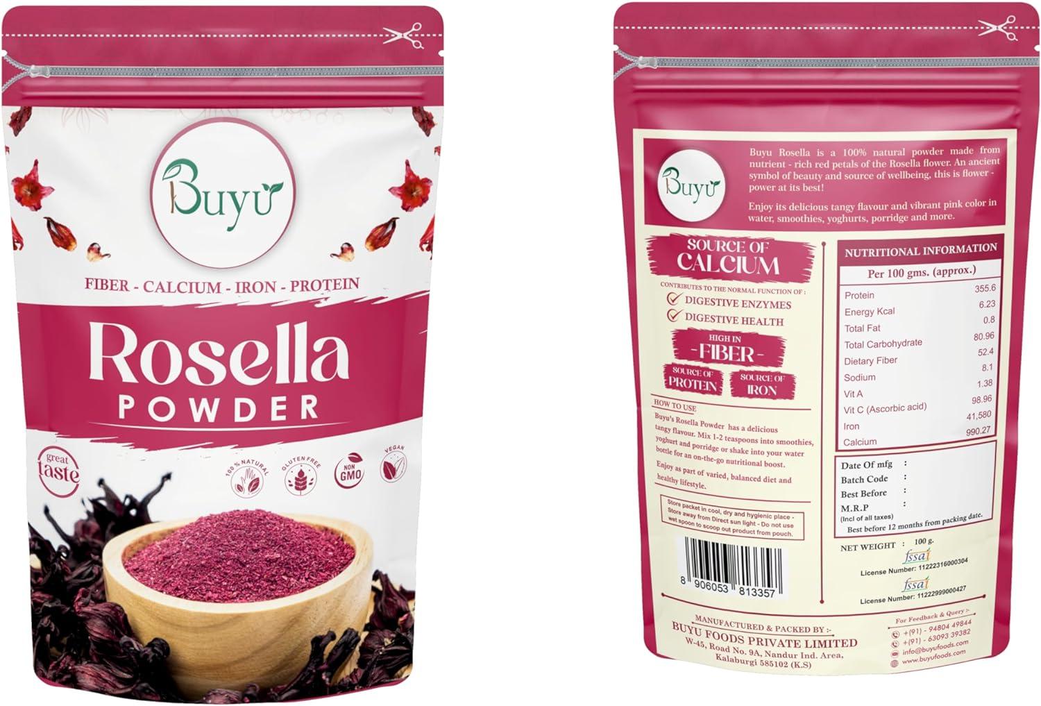 BUYU ROSELLA POWDER 100 GRAM | Buy Now with Express International ...