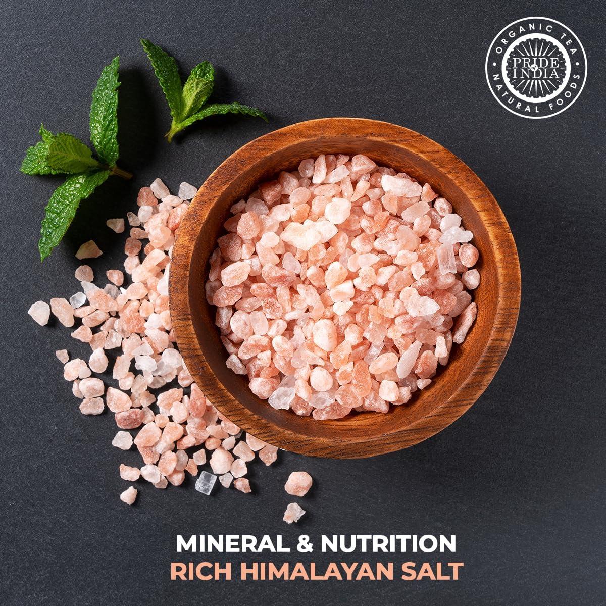 Pride Of India - Himalayan Rock Salt - 84+ Natural Mineral Enriched ...