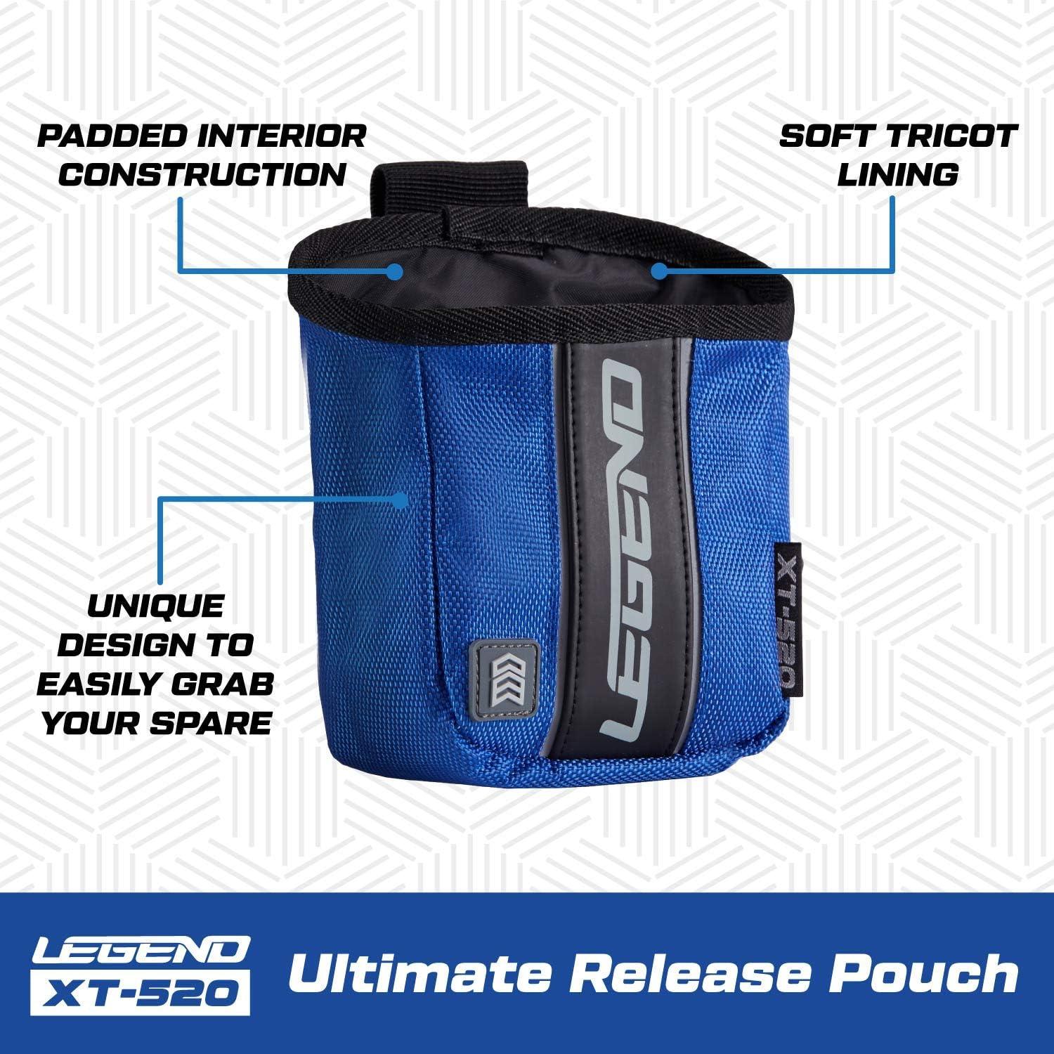 LEGEND XT520 Quick Release Pouch & Finger Tab Bag | Interior Divider | Blue | Buy Now with ...