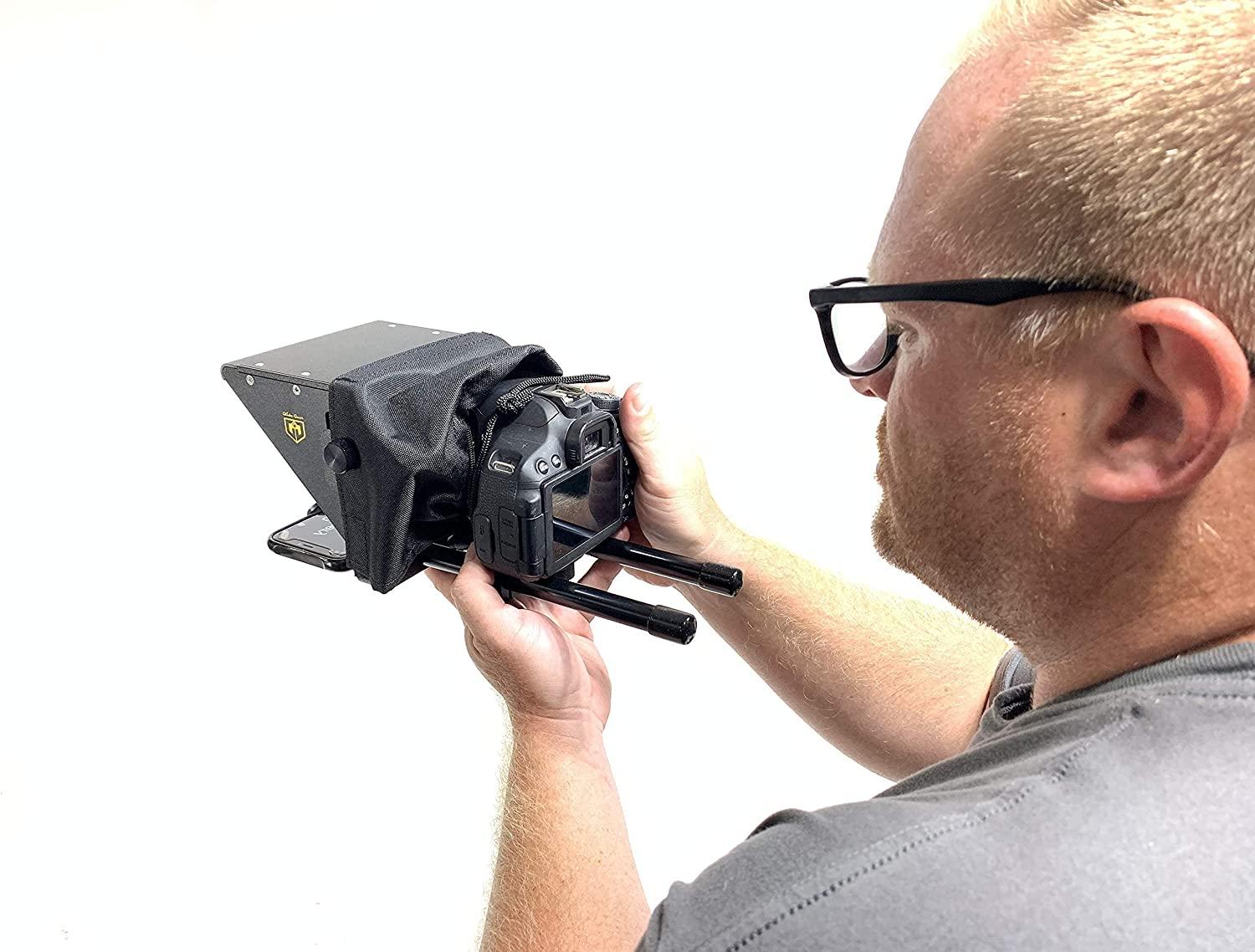 Glide Gear 3 in 1 TMP 75 Zoom Teleprompter | DSLR Video Prompter Mount ...