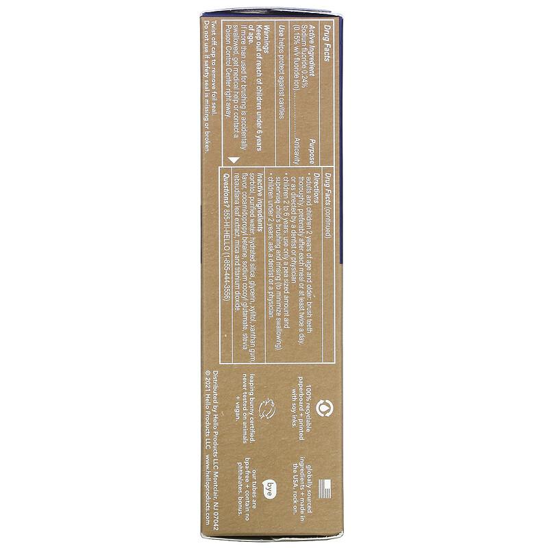 Hello Kids Fluoride Toothpaste - Dragon Dazzle Blue Raspberry 4.2 oz ...