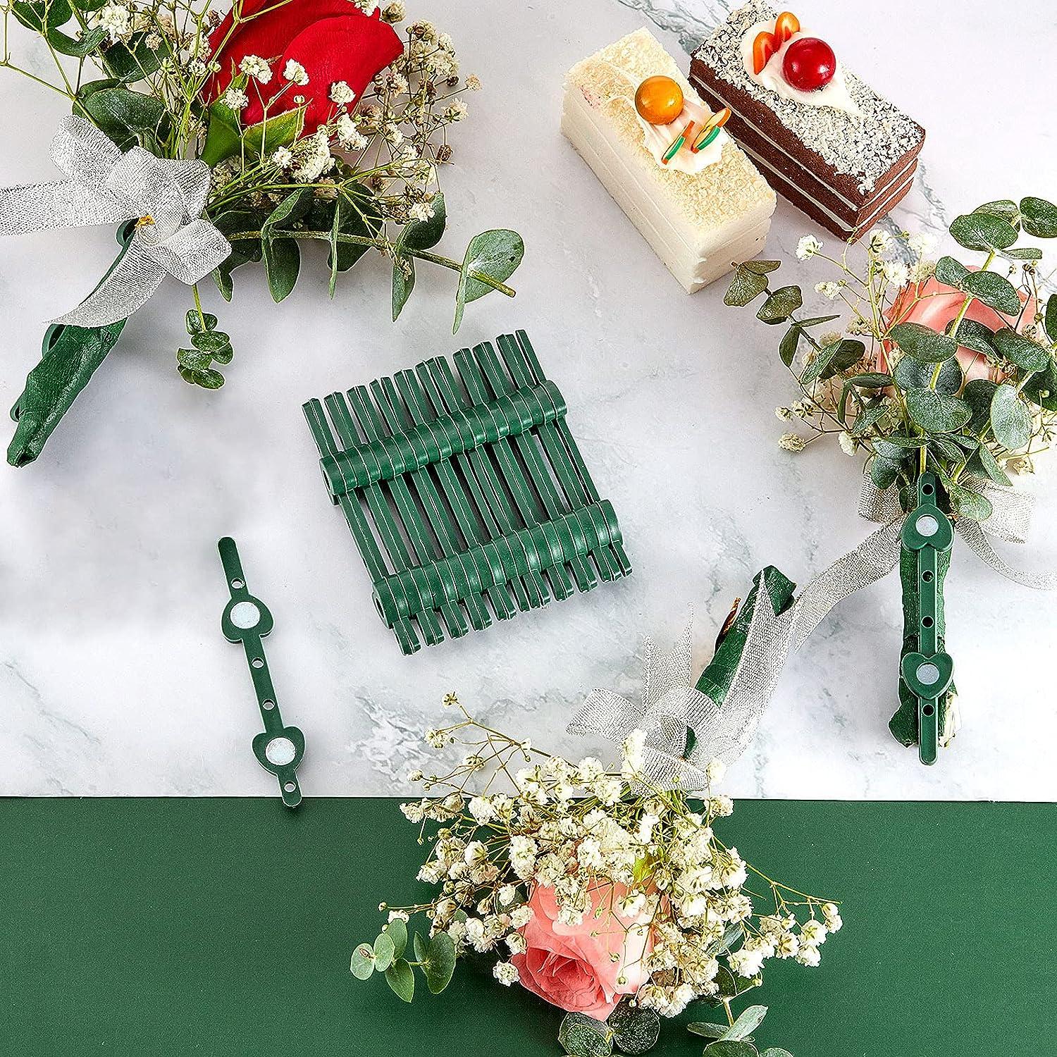 Floral Boutonniere Magnets & Elastic Pearl Wristlets - Wedding & Prom ...