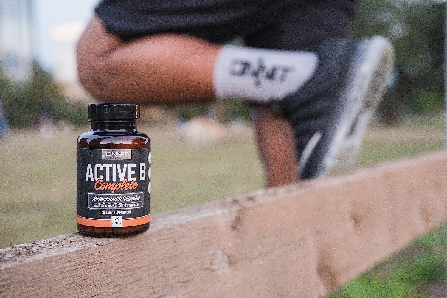 ONNIT Labs Active B Complete 30ct - Essential Daily Vitamin Supplement ...