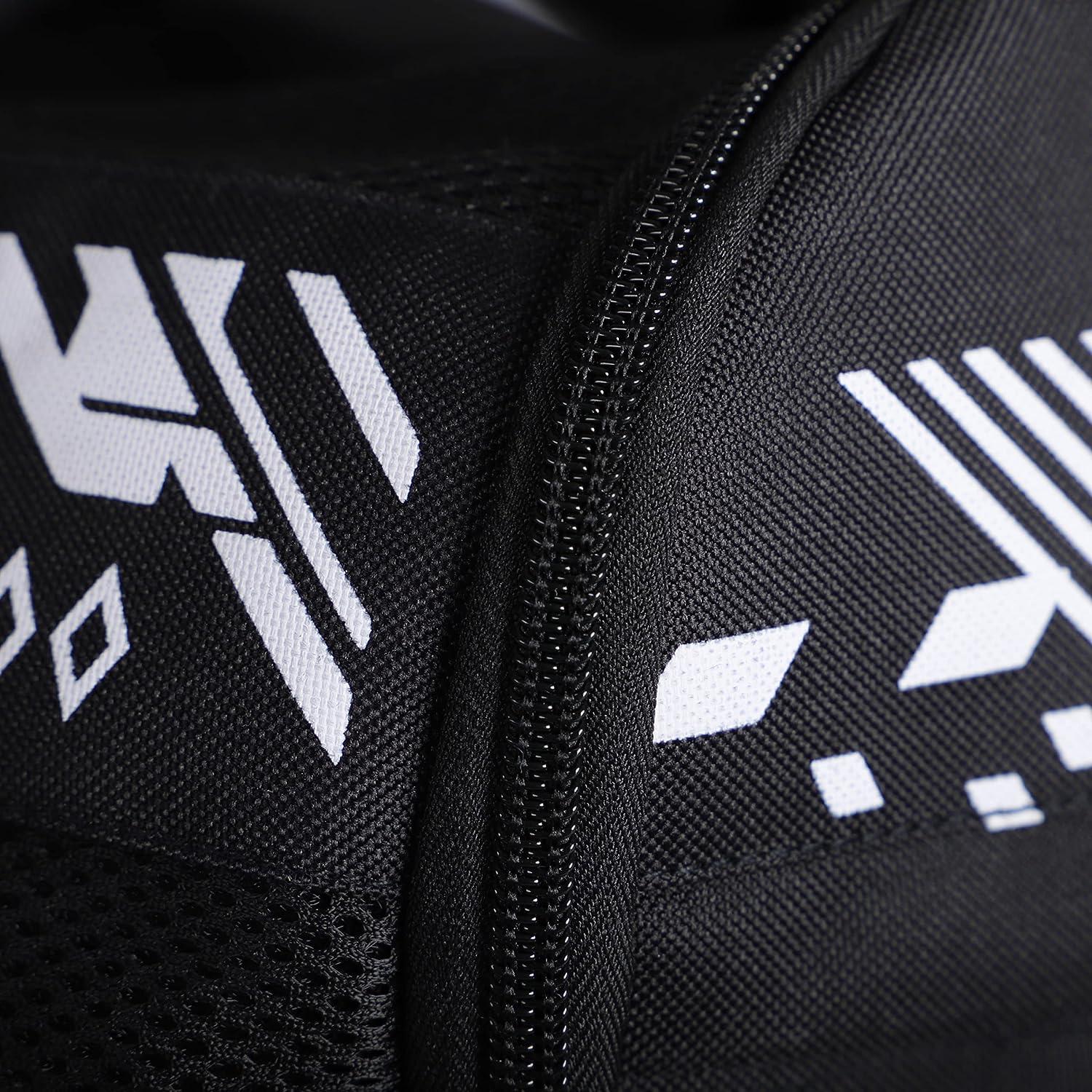 Sanabul Lab Series Mesh Duffel Gym Bag - Black/White Standard | Buy Now ...