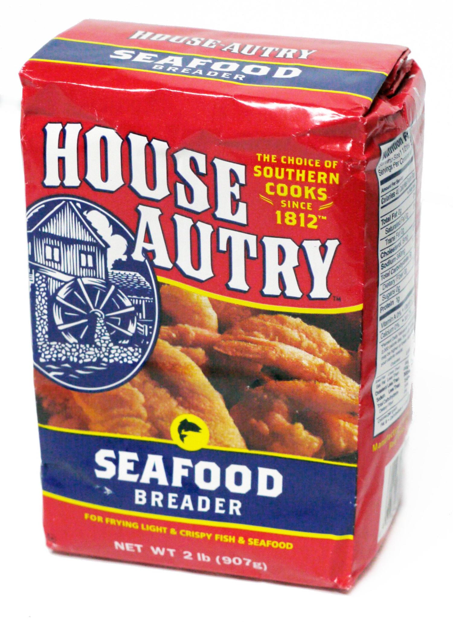 House Autry Seafood Breader 2 Lb - Perfectly Seasoned Coating for ...