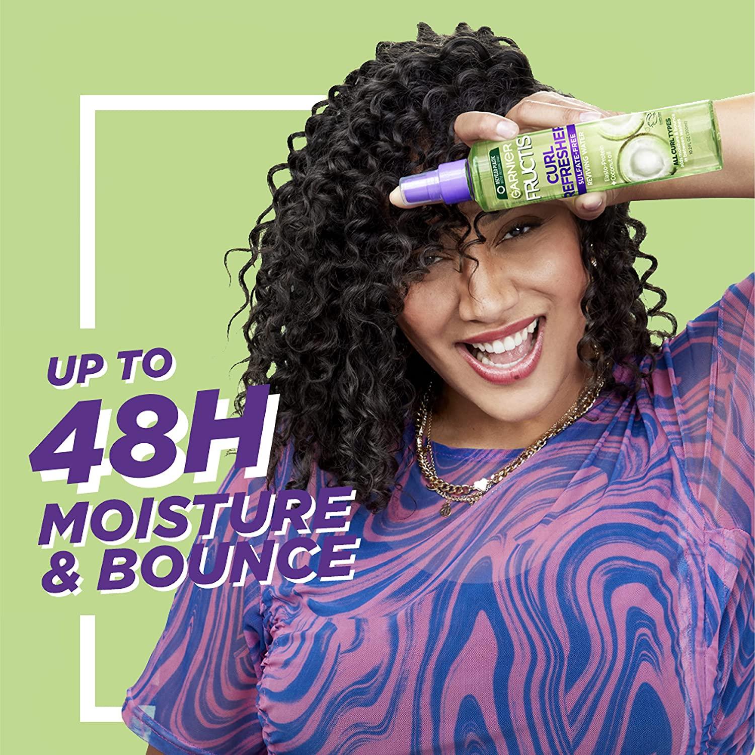 Garnier Fructis Curl Refreshing Water Spray 17 fl oz - Sulfate Free ...