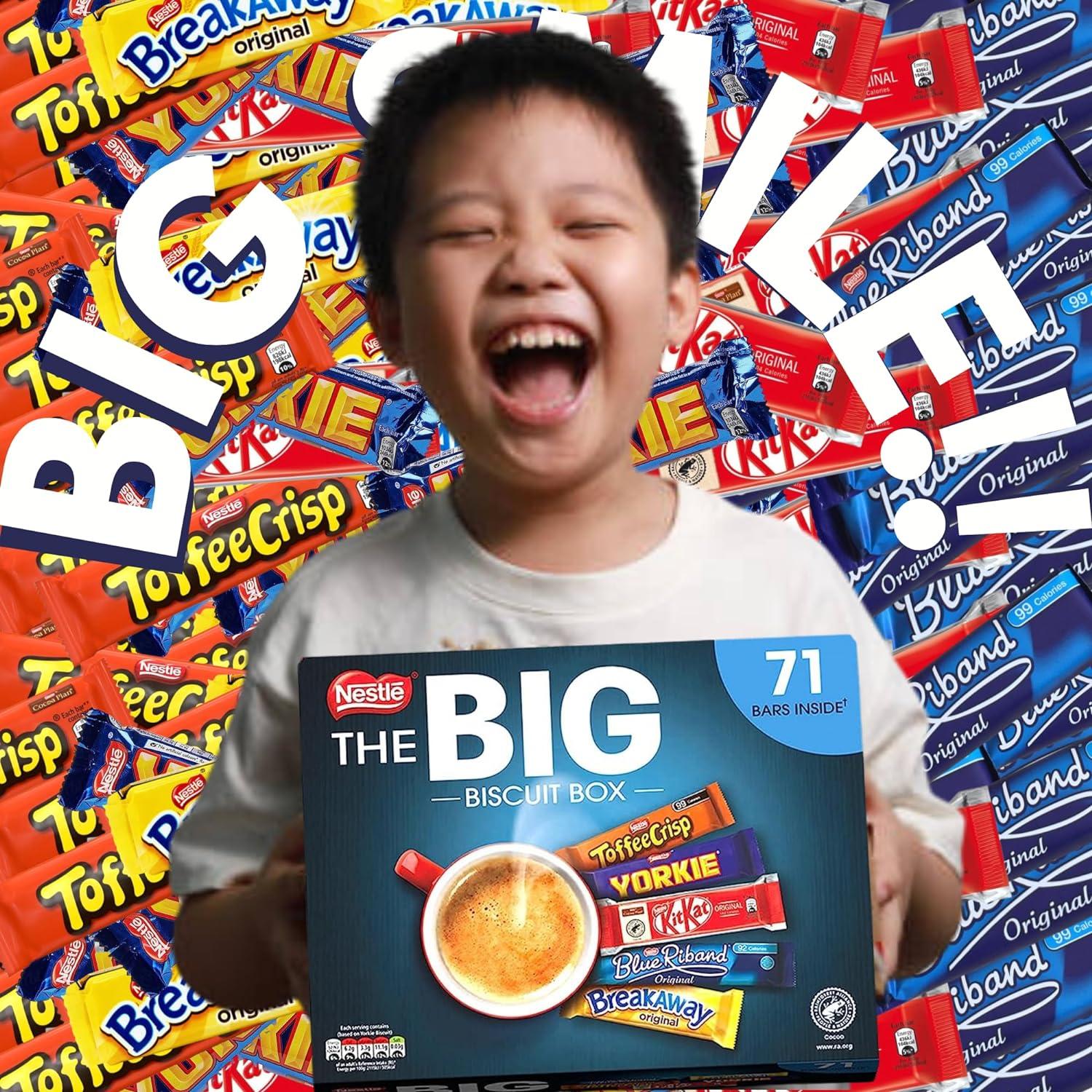 Nestle Lunchbox Snacks - The Big Biscuit Box Of Chocolate Bars ...