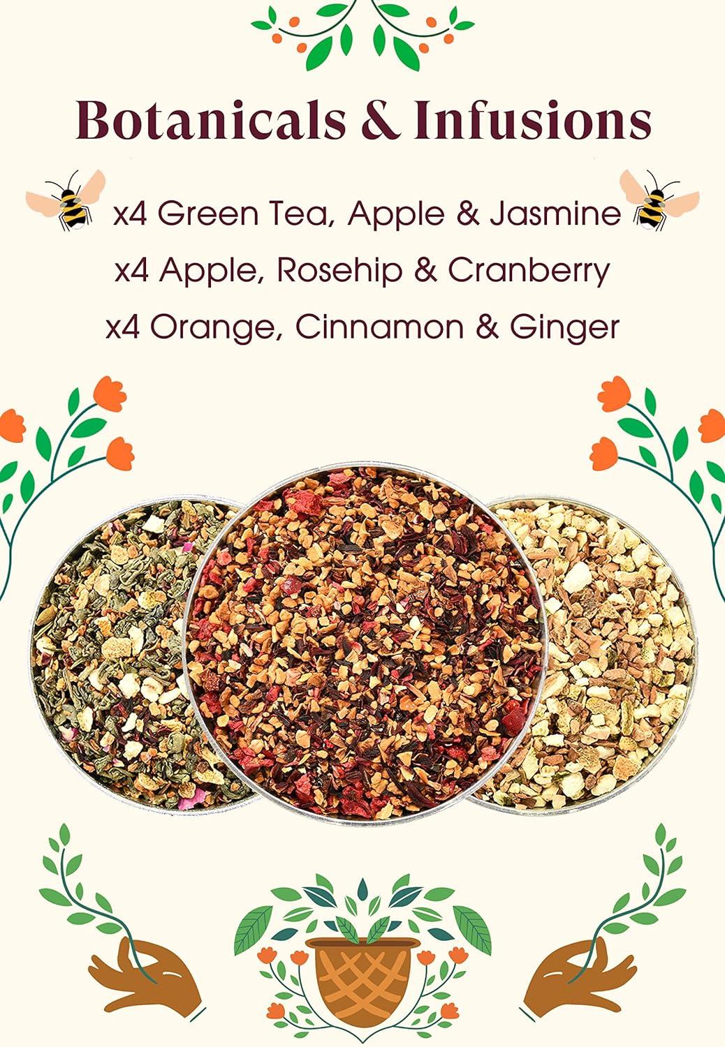 English Tea Shop Organic Gin Botanicals - Multi pack of 3 different ...