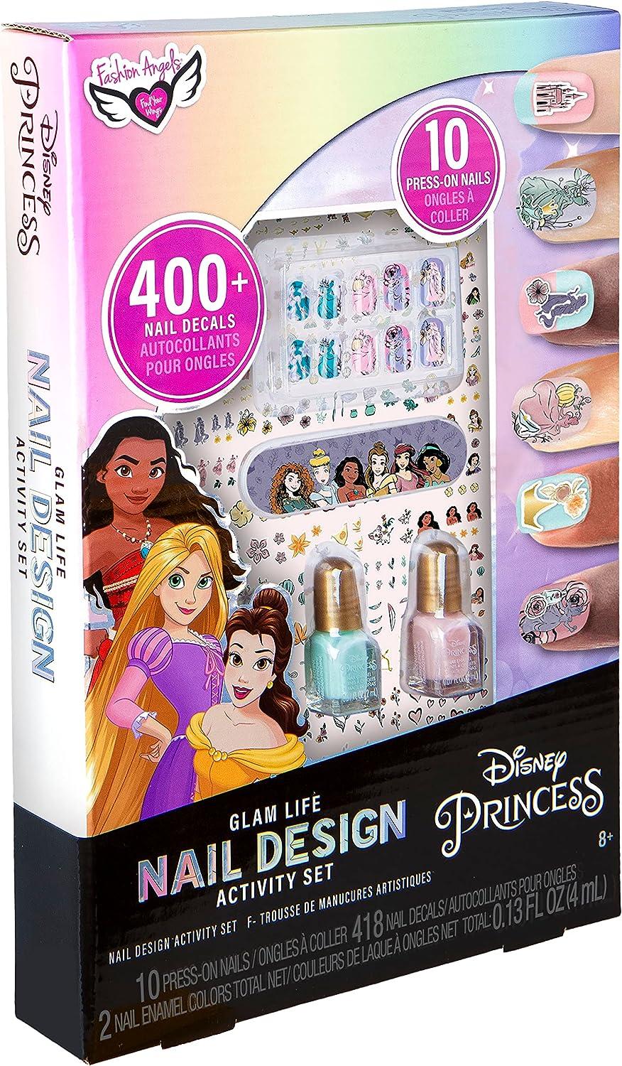 Disney Princess Nail Design Activity Set - 400+ Decals, Stickers ...