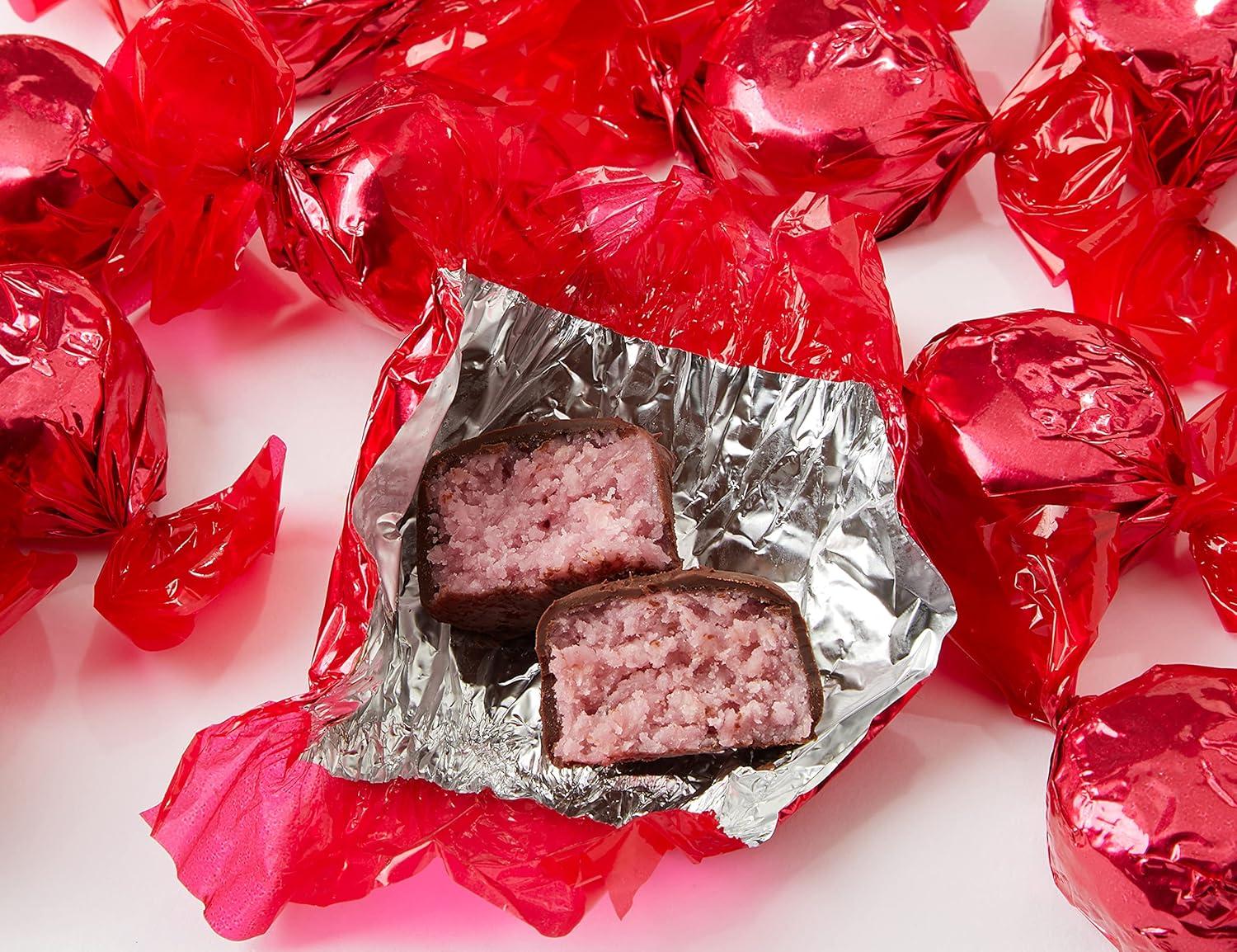 Jameson's Ruffle Raspberry - Raspberry Flavour Coconut Fondant Creams ...