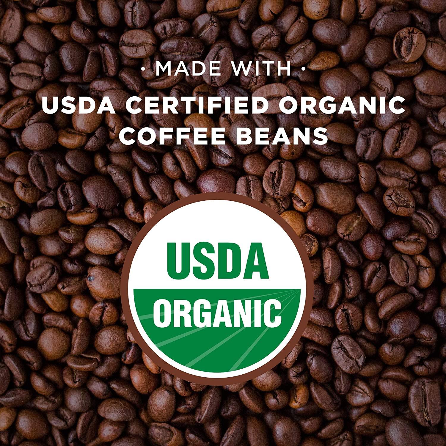 Don Francisco's Organic Cold Brew Coffee - Premium 100% Arabica Beans - 4 Pitcher Packs (8 Count ...