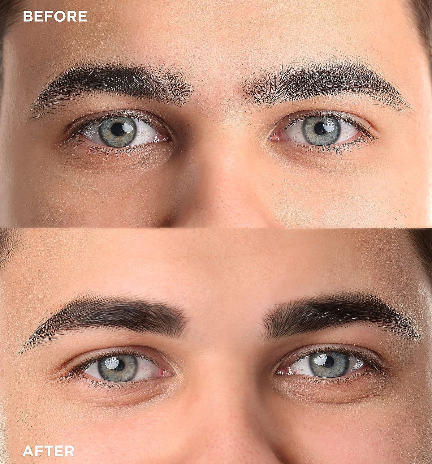 pencil thin eyebrows men