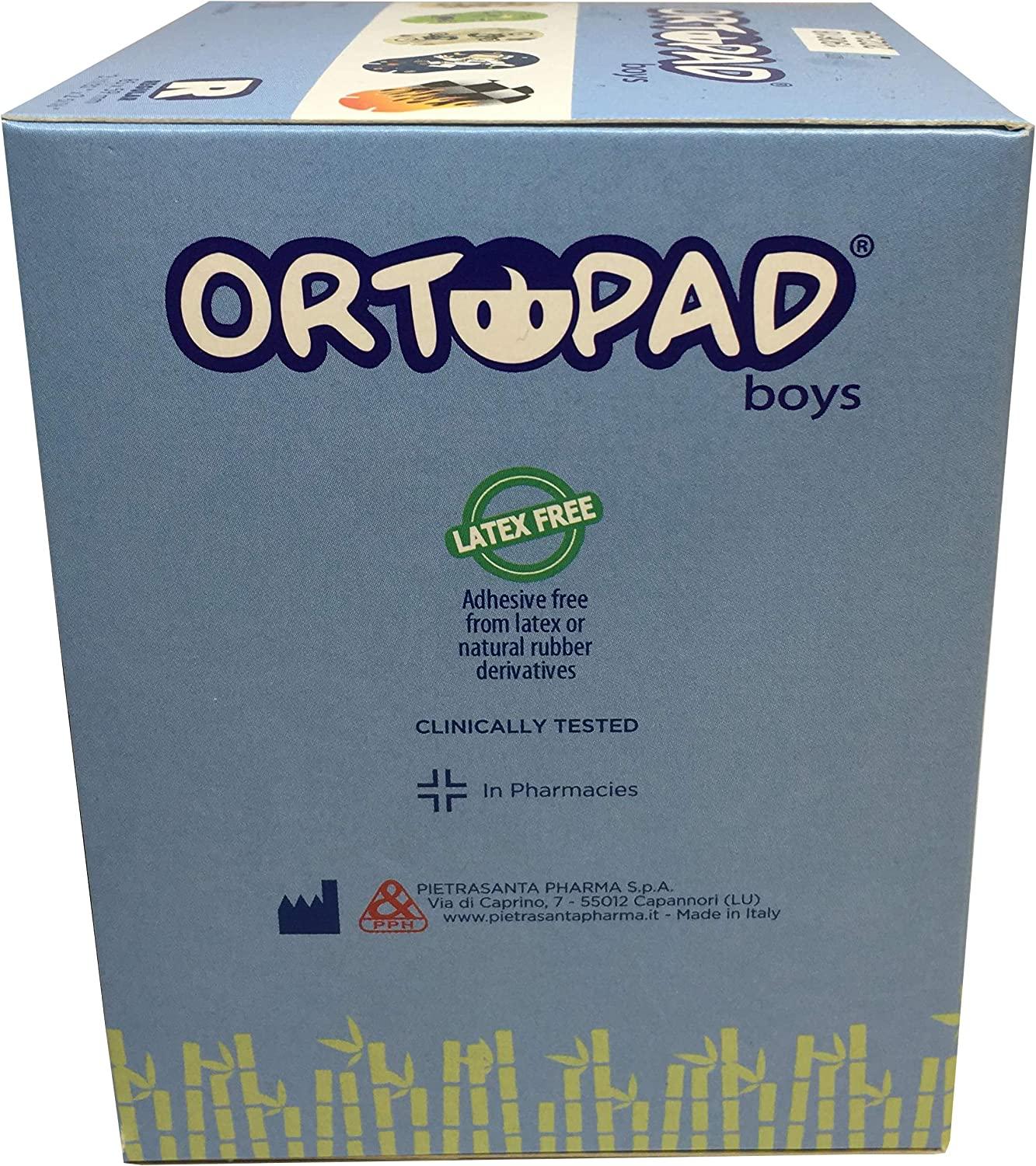Ortopad Large Format Boys Eye Patches 50/Box - 50 Count (Regular Size)