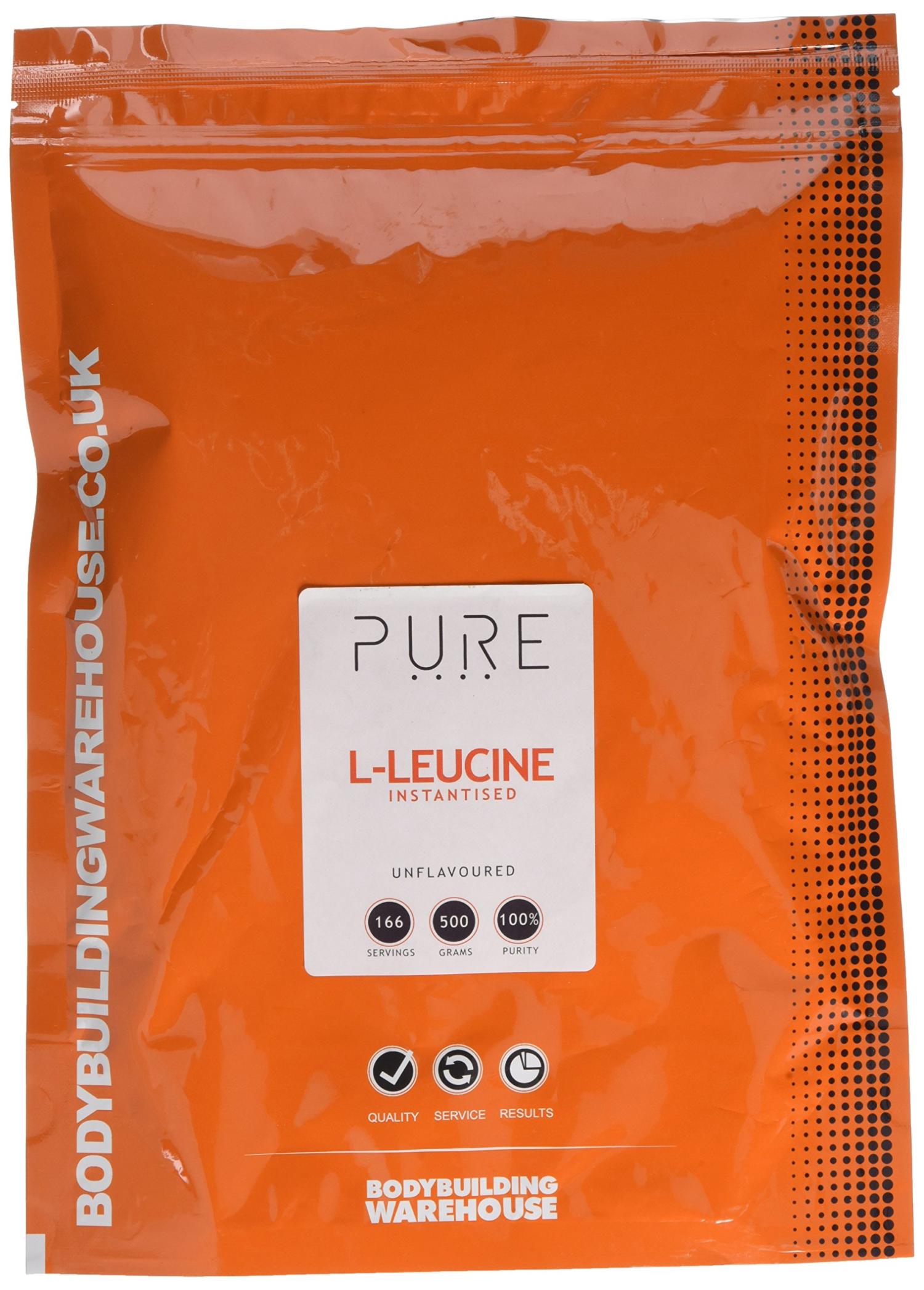 Bodybuilding Warehouse Pure Instantised Leucine Powder - 500g ...
