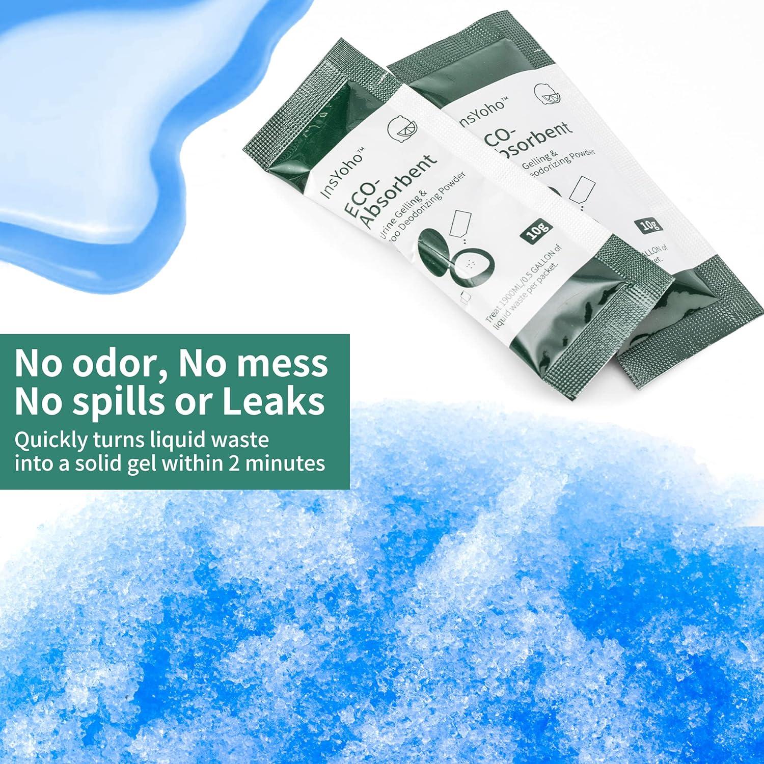 20 Pack Porta Potty Chemicals Poo Powder for Portable Toilet Camping ...