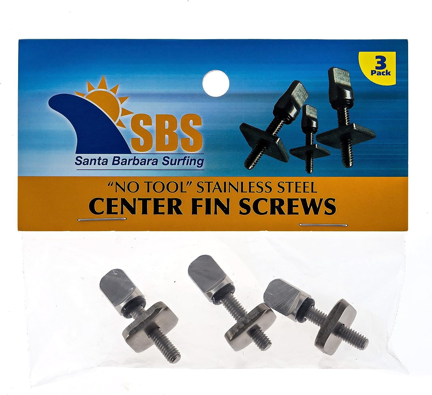 Santa Barbara Surfing SBS Stainless Steel Fin Screw - Longboard and SUP ...