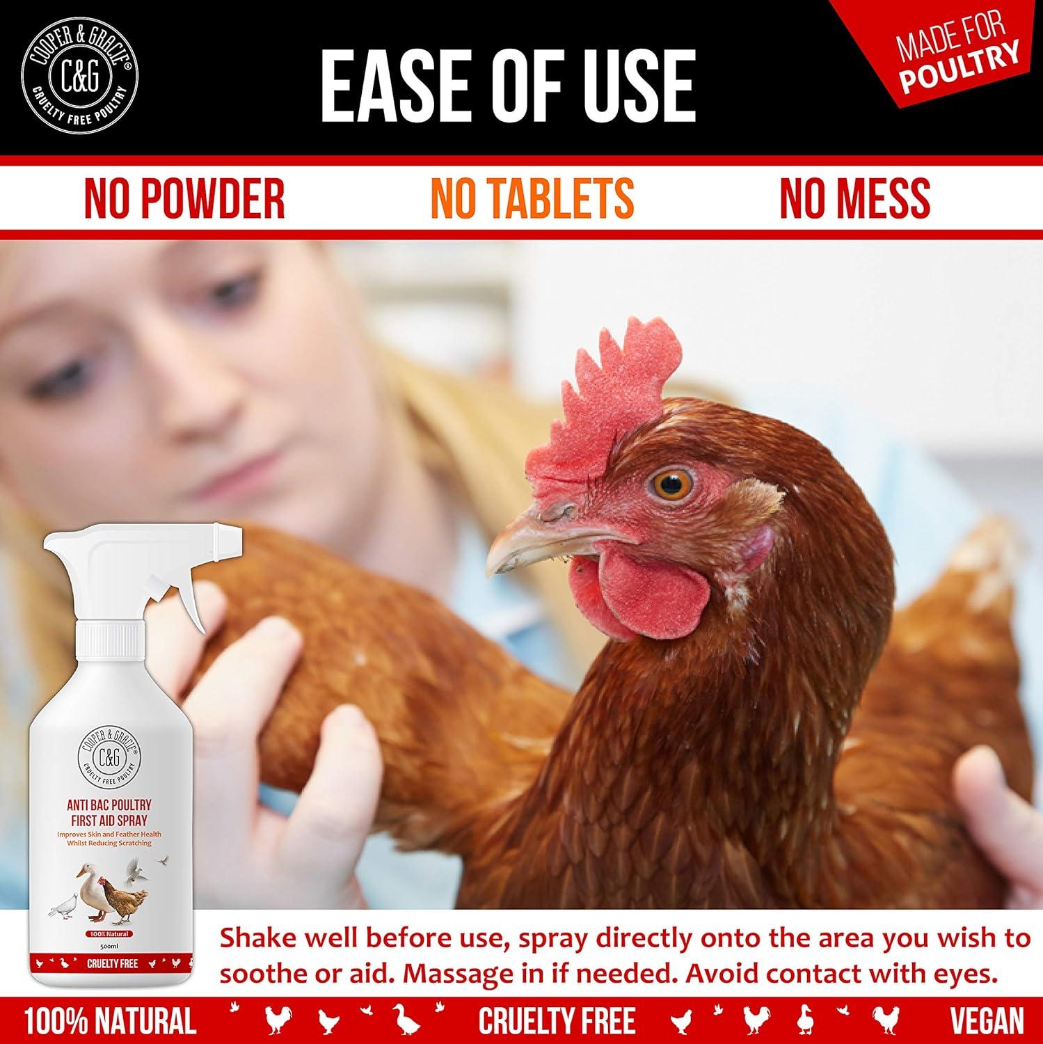 C&G Pets | Anti Bac Poultry First Aid Spray 500ml | Antiseptic Spray ...