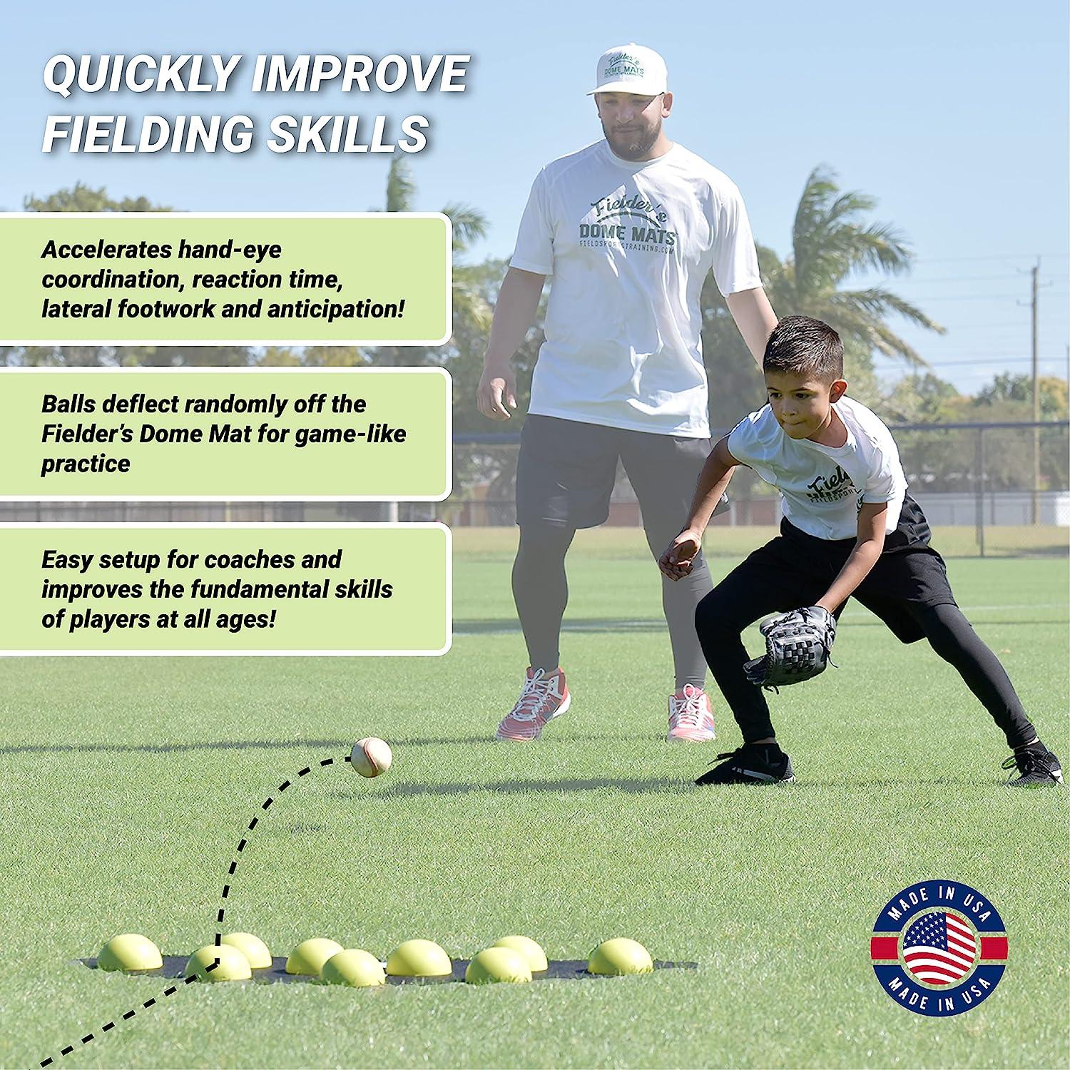 Fielder's Dome Mat - Baseball and Softball Training Equipment for ...