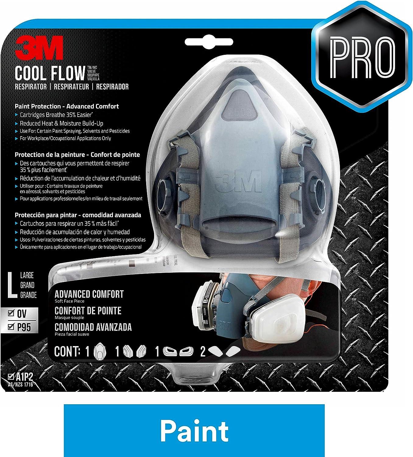 3M Professional Half Mask Organic Vapor P95 Respirator Recommended For ...